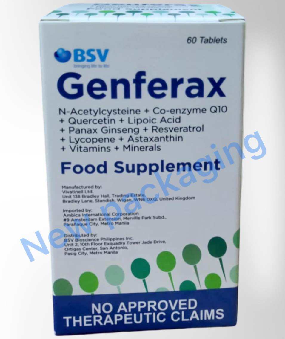 AUTHENTIC Genferax Male Infertility Supplement | Lazada PH