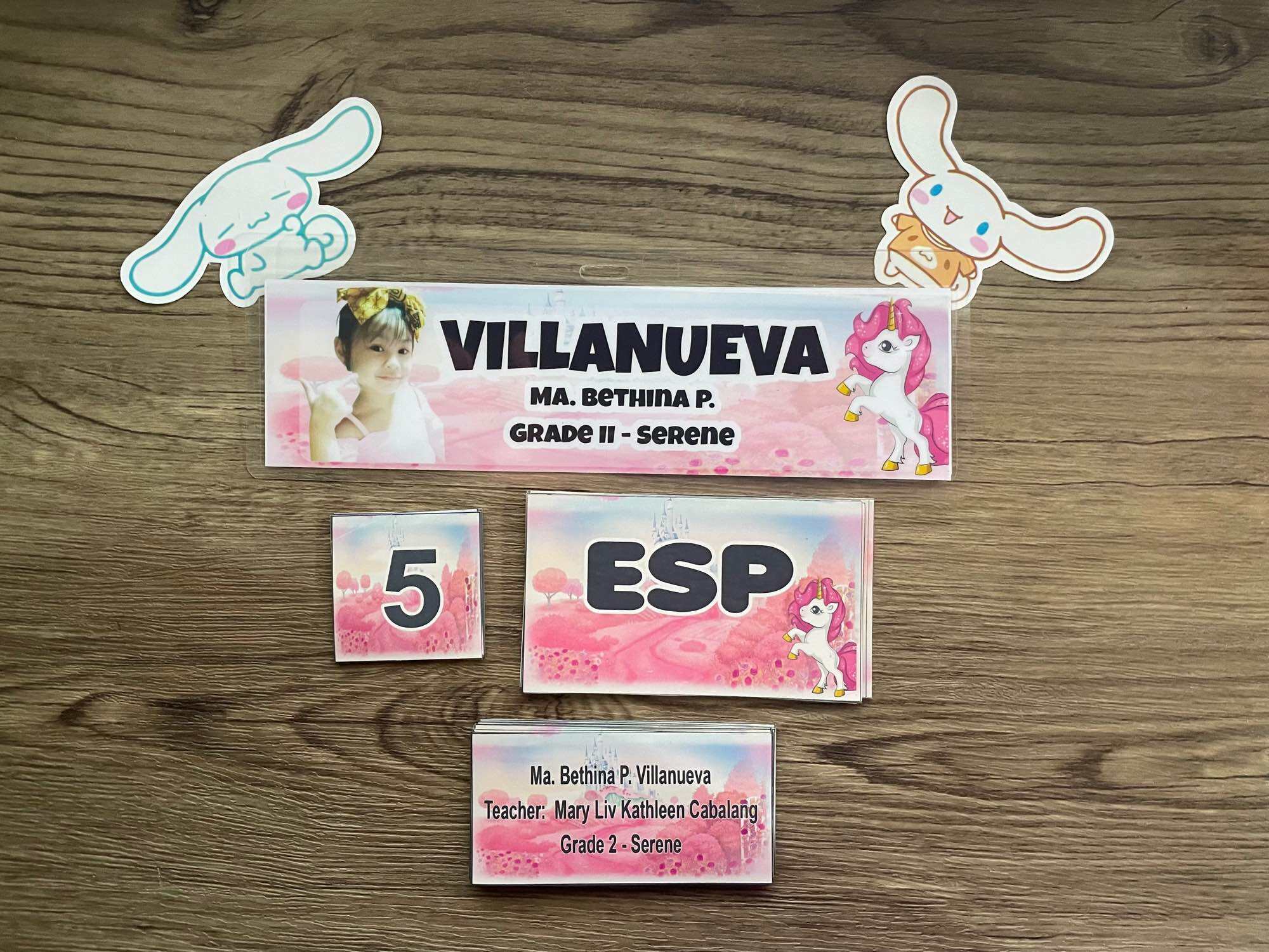 Subject Sticker and Name Sticker Label | Lazada PH