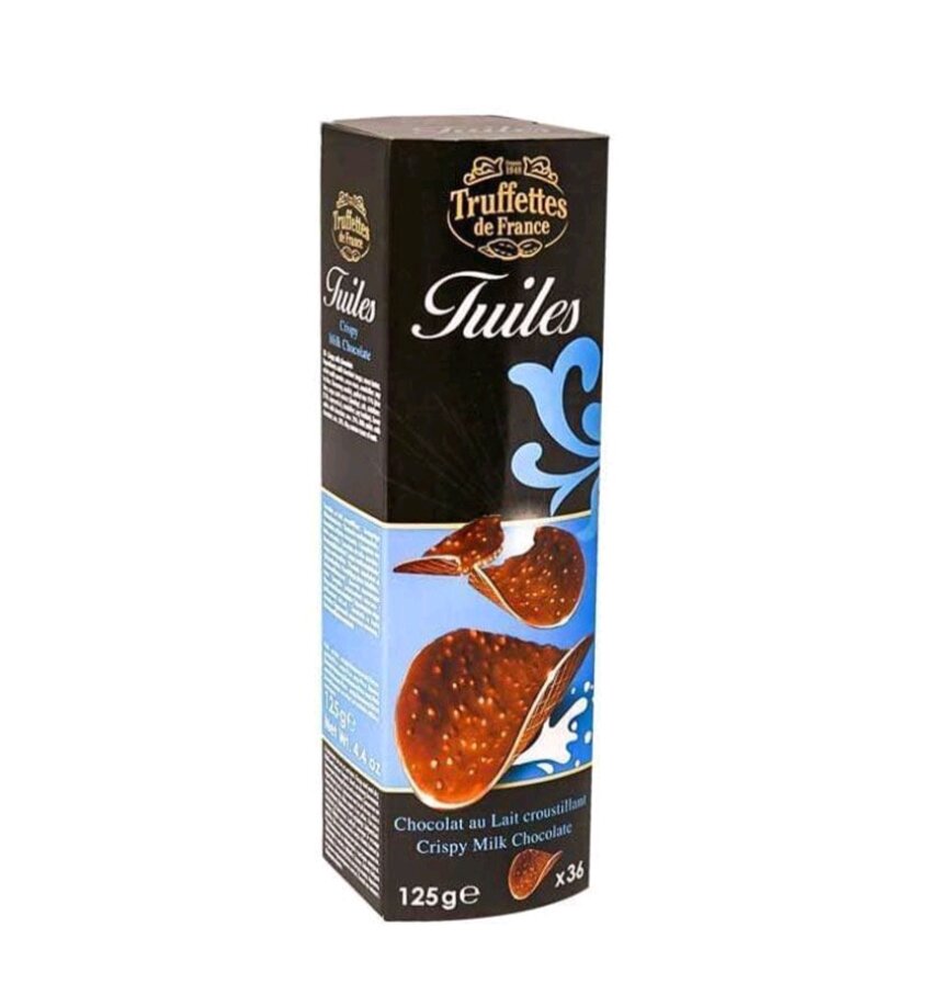 Truffettes De France Tuiles Crispy Milk Chocolate 125g | Lazada PH