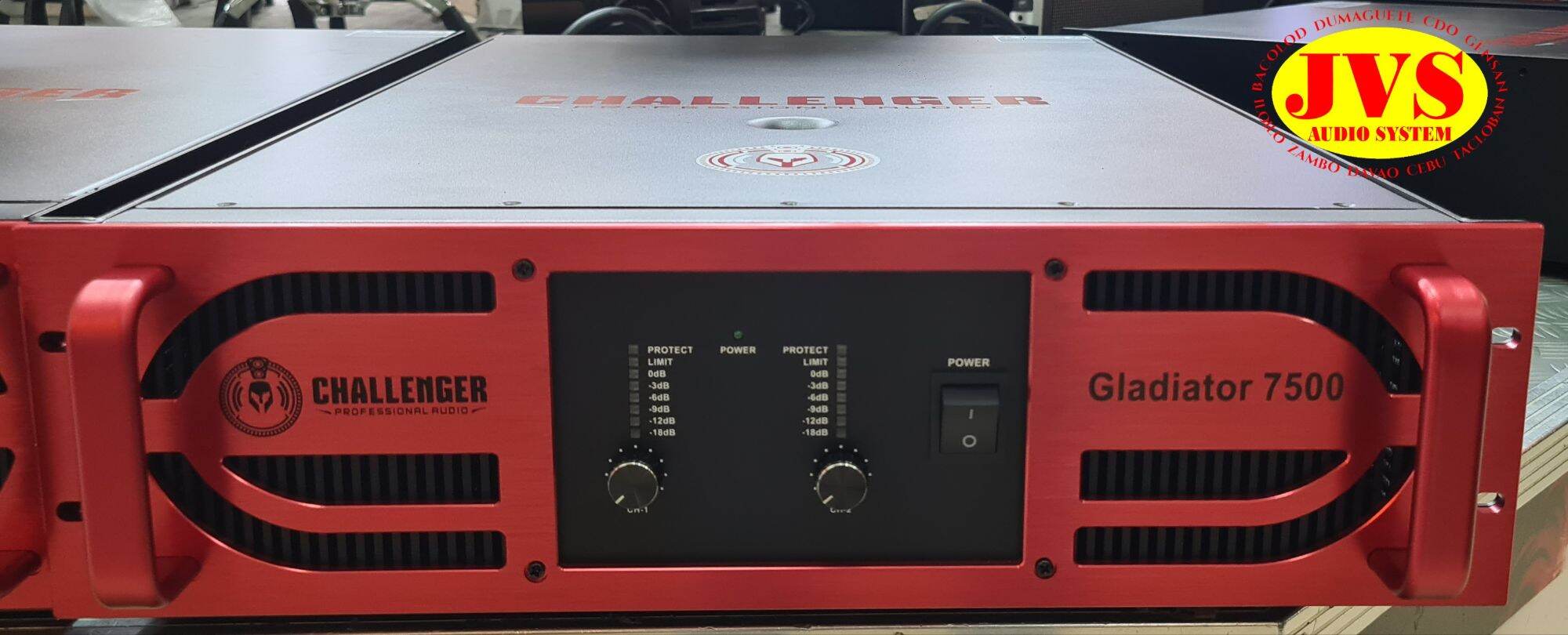 Challenger Gladiator 7500 Power Amplifier | Lazada PH