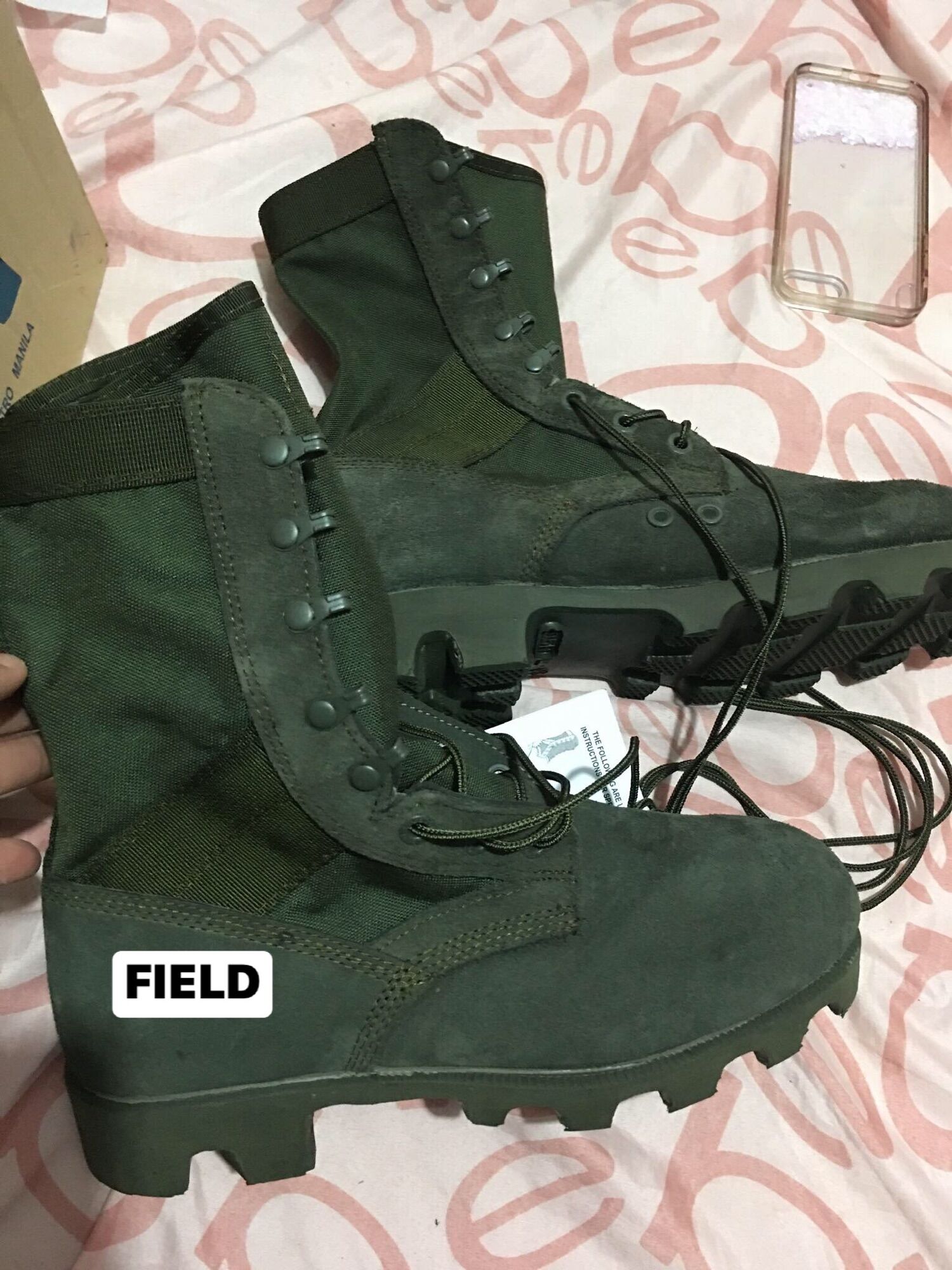 FILBOOT COMBAT BOOTS ( FIELD USE ) | Lazada PH