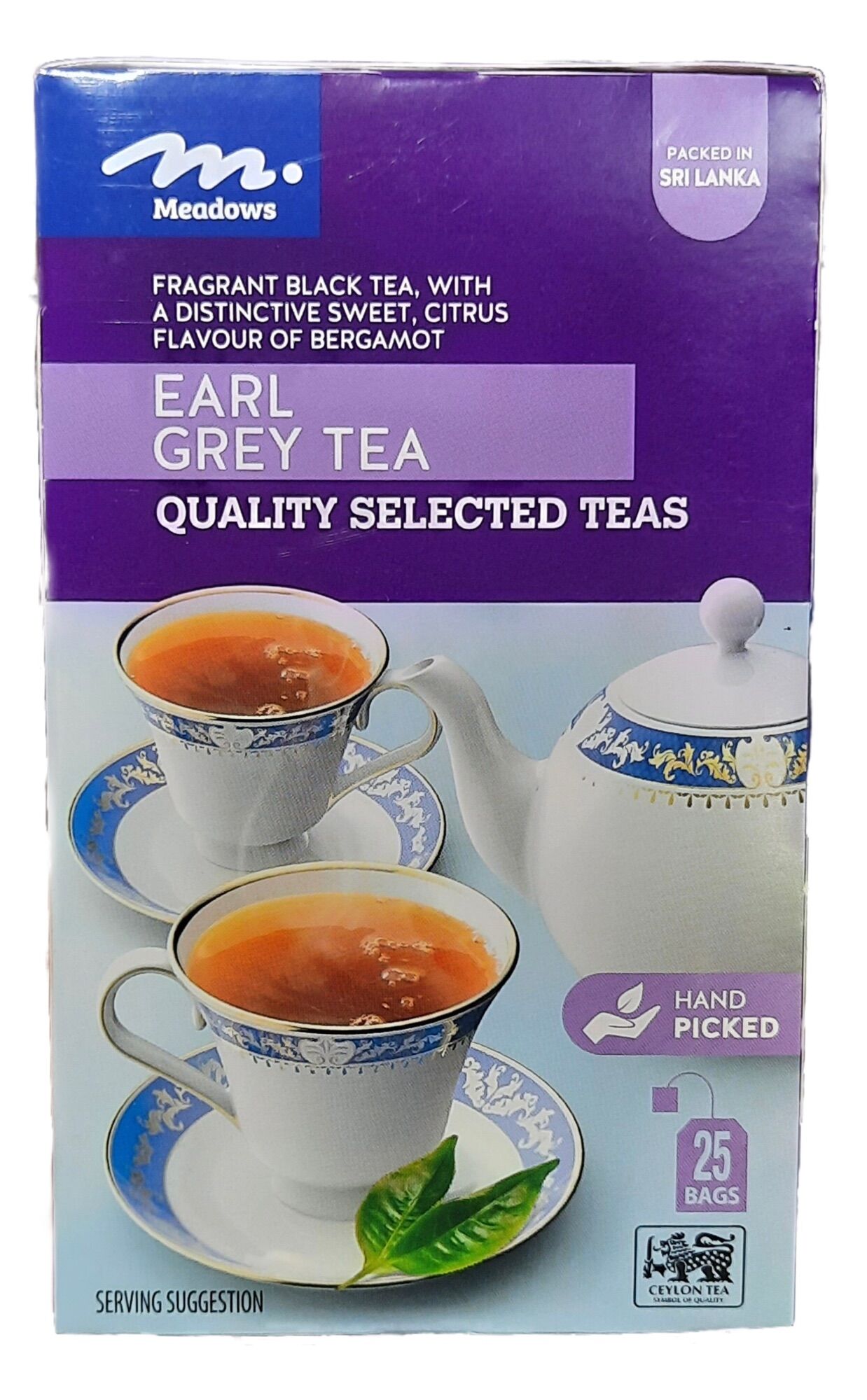 Meadows Pure Camomile/ Pure Peppermint/ English Breakfast / Earl Grey ...