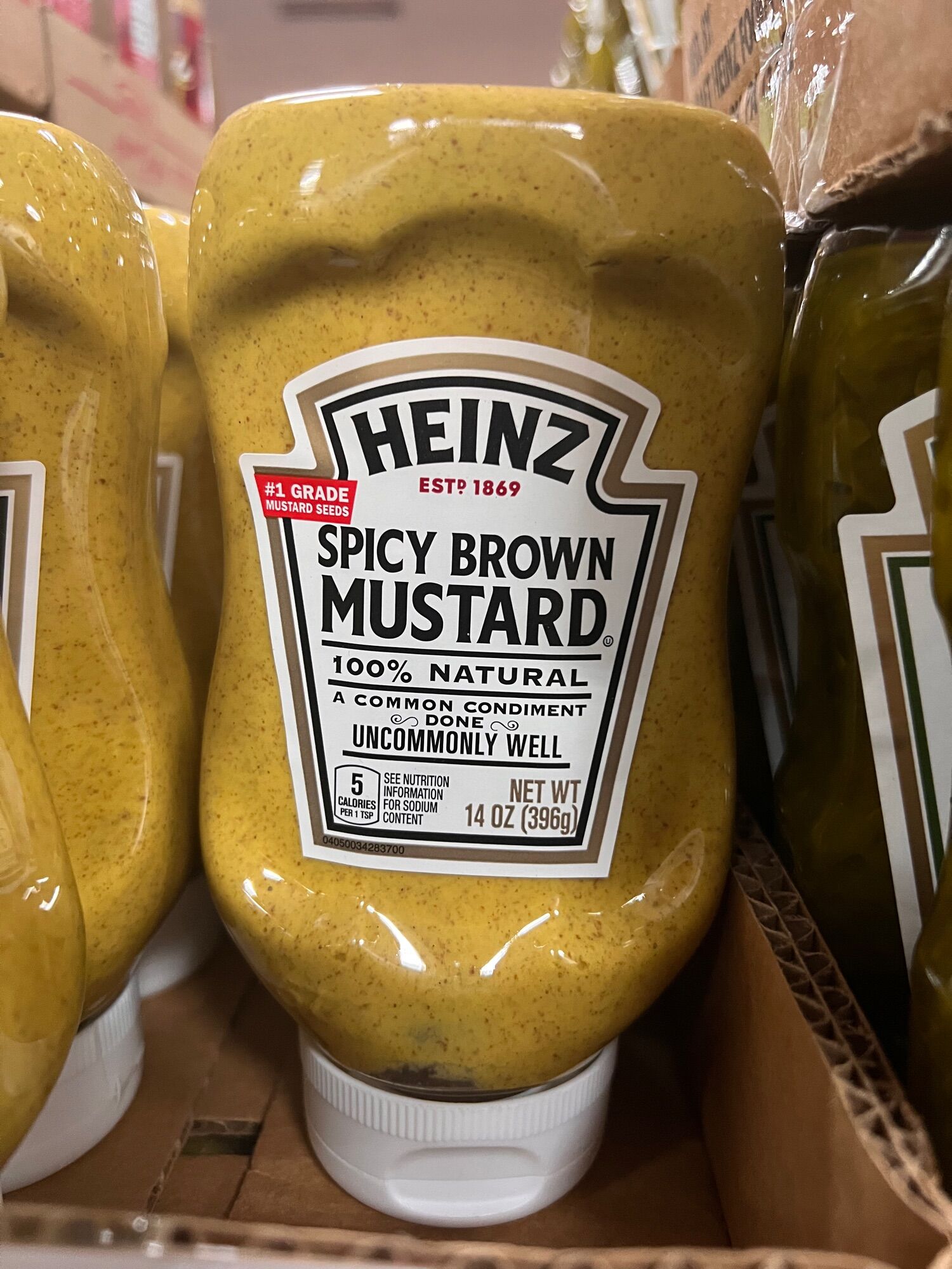 Is Heinz Spicy Brown Mustard Gluten Free at Thomas Lintz blog