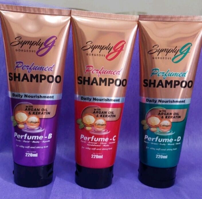 ️ SIMPLY G GORGEOUS PERFUMED SHAMPOO AND KERATIN CONDITIONER(1 Tube ...
