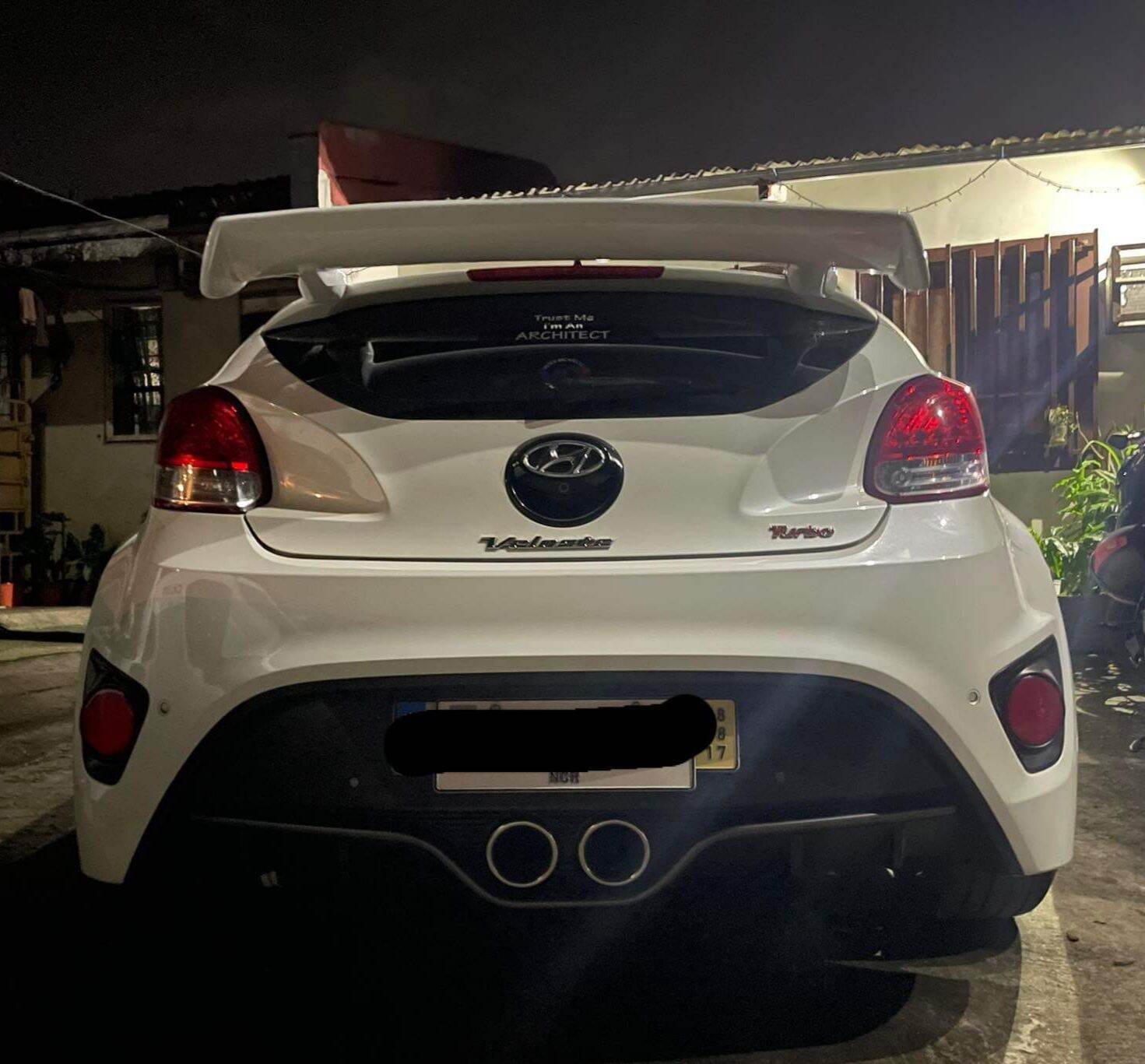 Spoiler Monster Wing for Hatchback Cars Mirage Yaris Swift Picanto Etc ...