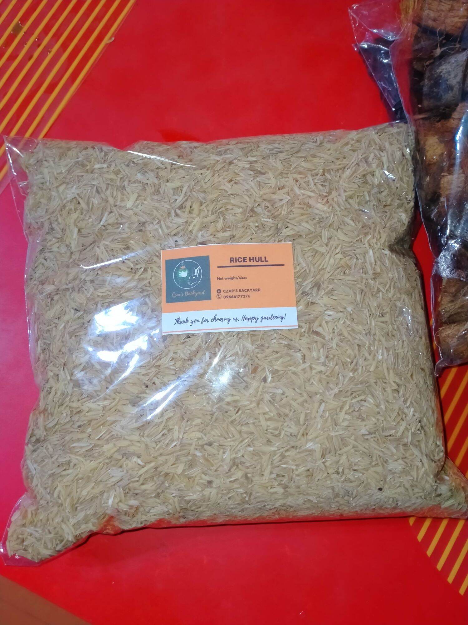 Soil fertilizer Ipa ng palay (rice hull) available in 300g / 500g ...