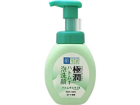 Hada Labo Gokujyun Hatomugi Adlay Acne Hyaluronic Foaming Face Wash ...