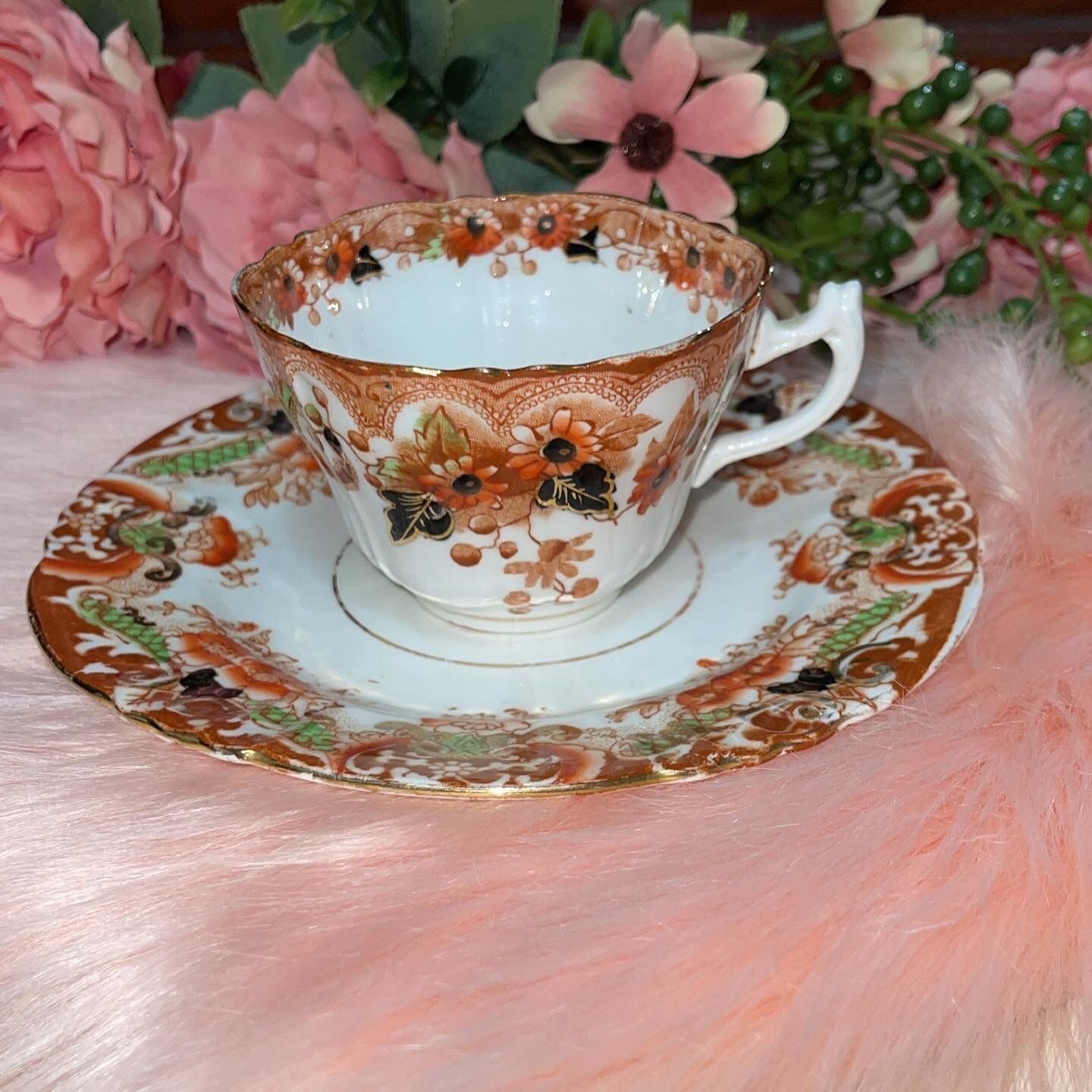 Royal Albert Antique saucer and Alexandra cup mismatched | Lazada PH