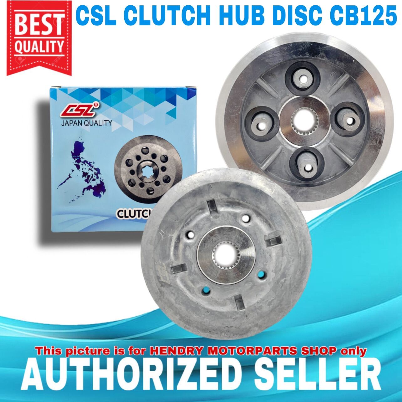 CSL Clutch Disc Hub For HONDA CB 125 CB125 / CB110 CB 110 Motorcycle ...