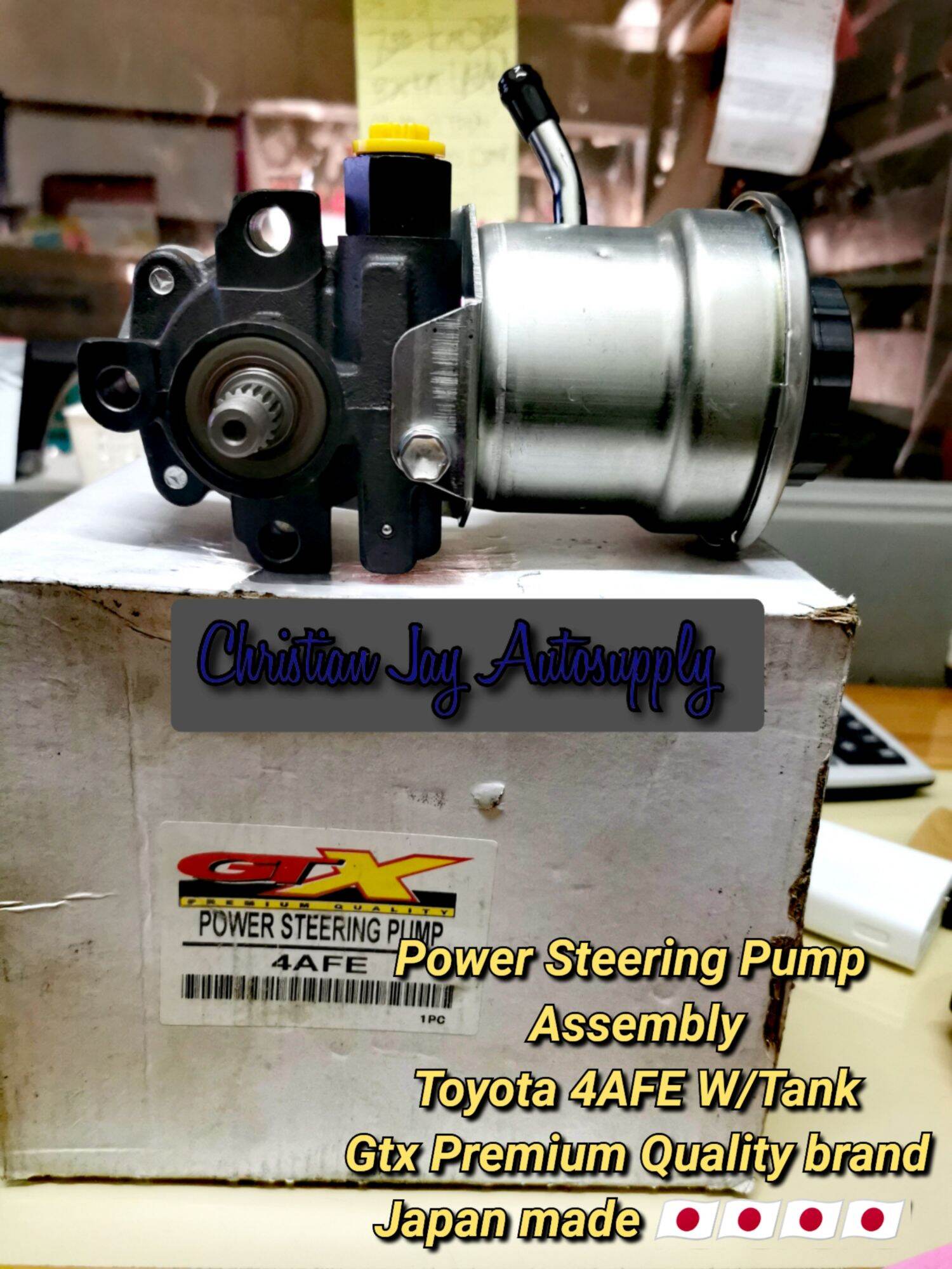 GTX Power Steering Pump Assembly Toyota 4AFE With Tank | Lazada PH