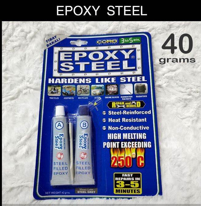 ORIGINAL PANDIKIT SA BAKAL CORD EPOXY STEEL HARDENS LIKE STEEL 15G, 40G ...