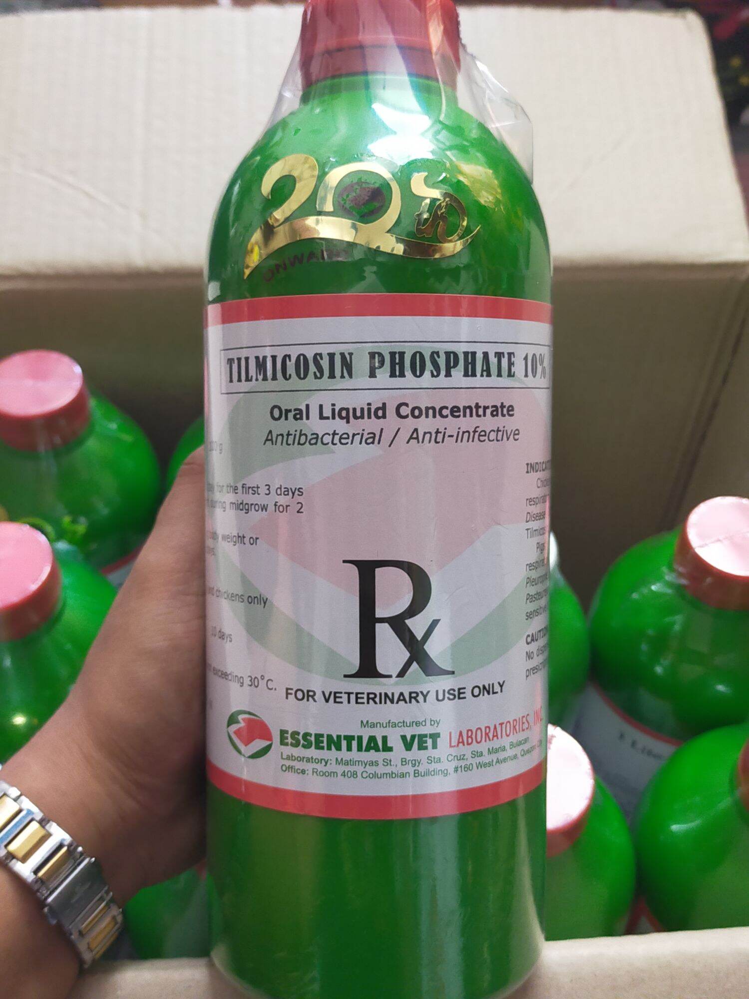 TILMICOSIN PHOSPHATE 10%|1 LITER ORAL LIQUID CONCENTRATE | Lazada PH