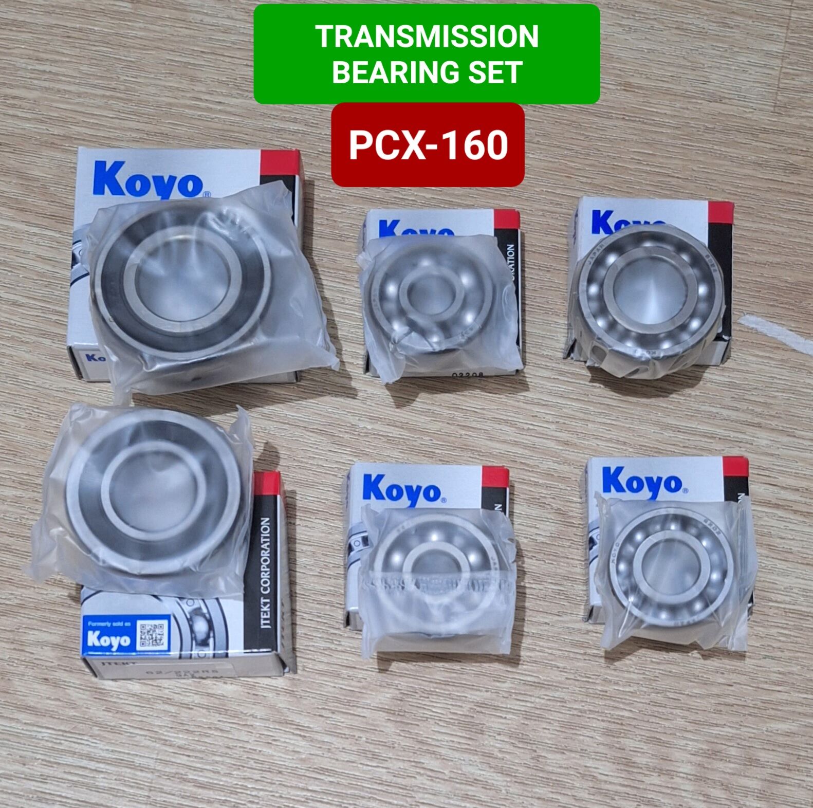 TRANSMISSION BEARING SET PCX 160 (6pcs) made in japan | Lazada PH