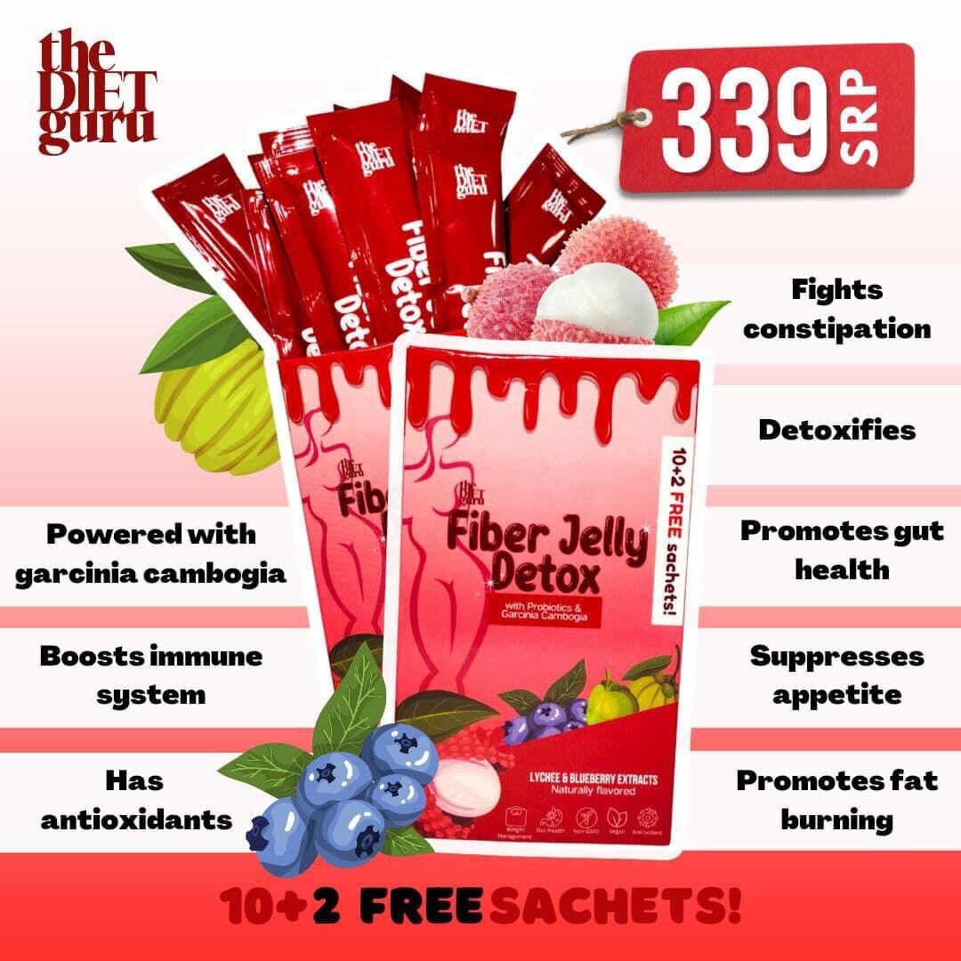 Fiber Jelly Detox by The Diet Guru Plus Lots of Benefits | Lazada PH