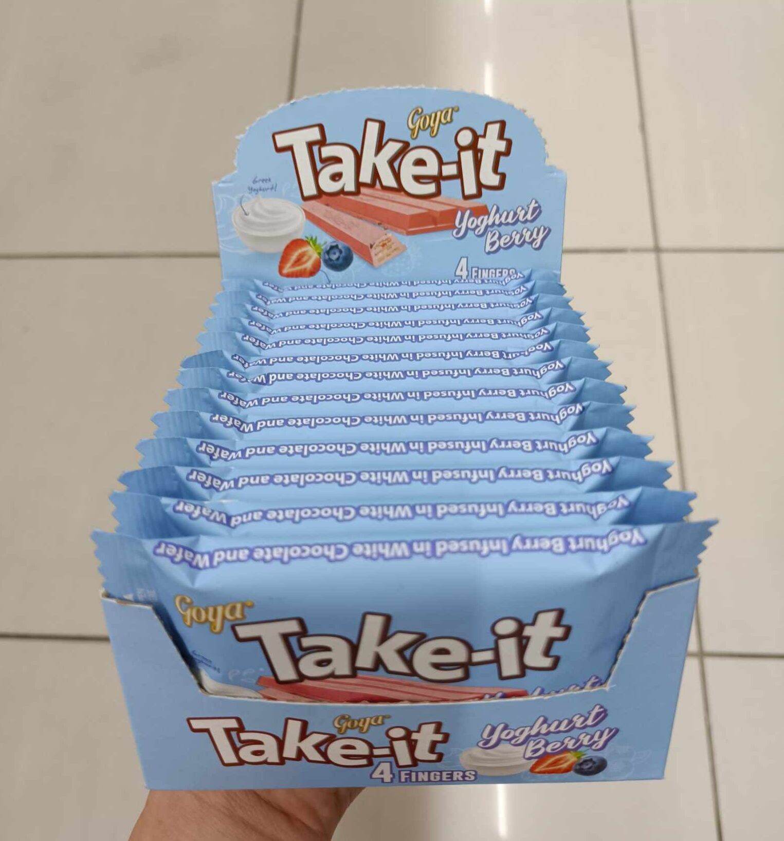 Goya Take-it Chocolate / Matcha Wafer( 4Fingers / 2Fingers / Big ) ️ ...