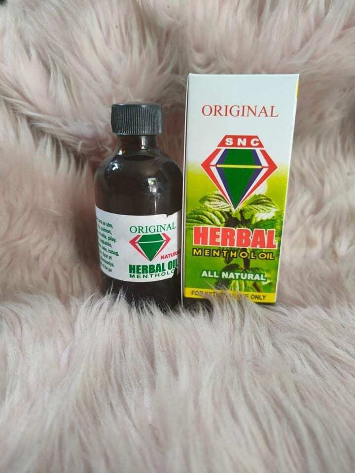 Original snc Herbal Menthol Oil 60ml | Lazada PH