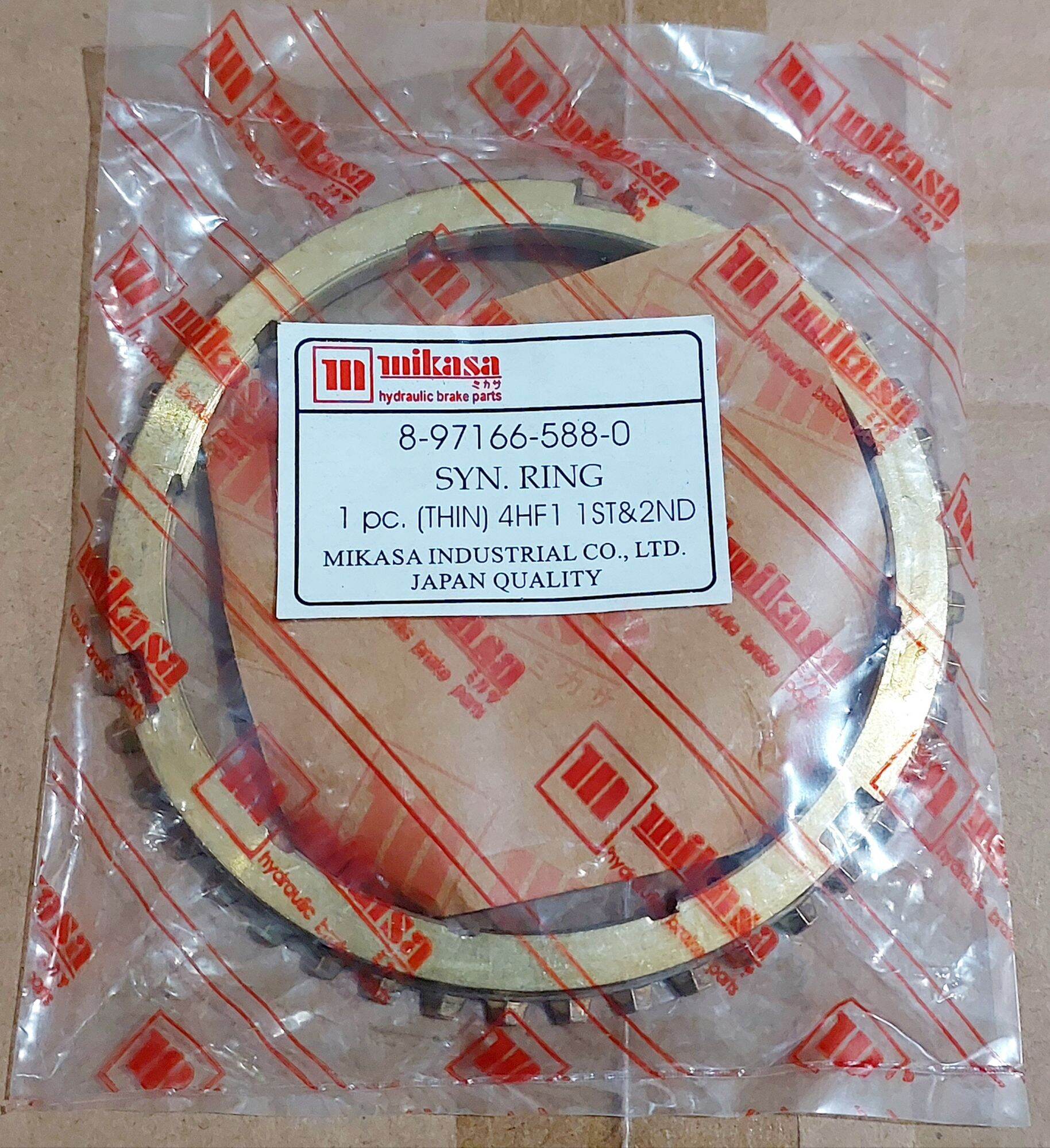 8-97166-588-0 SYNCHRONIZER RING ISUZU ELF 4HF1 THIN 1ST AND 2ND | Lazada PH