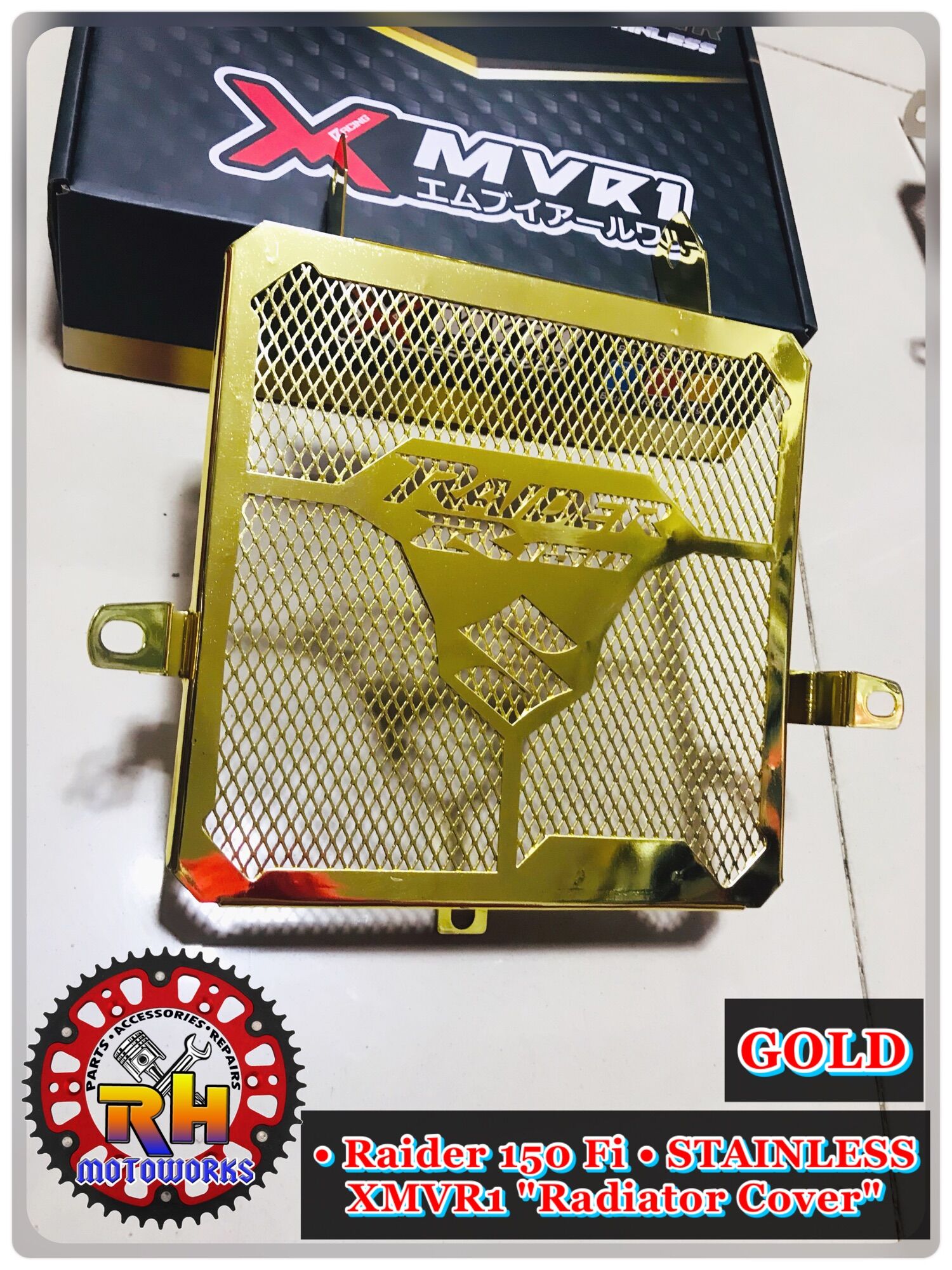 Raider 150 Fi Radiator Cover XMVR1 (STAINLESS - Thick) HEAVY DUTY ...