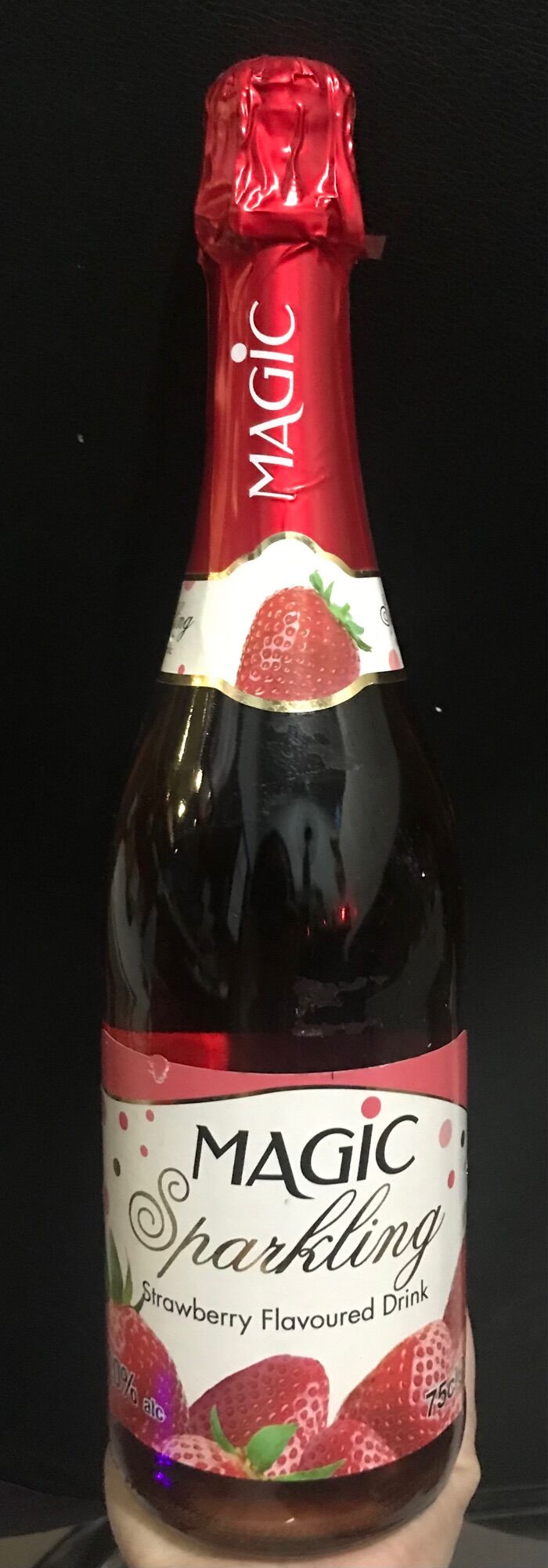 Magic Sparkling Strawberry flavored Juice Drink 750mL | Lazada PH