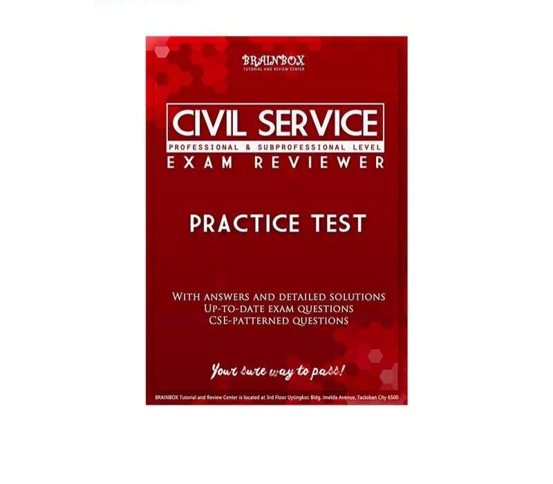 BRAIN BOX-CIVIL SERVICE EXAM REVIEW FOR SUB-PROFESSIONAL AND ...