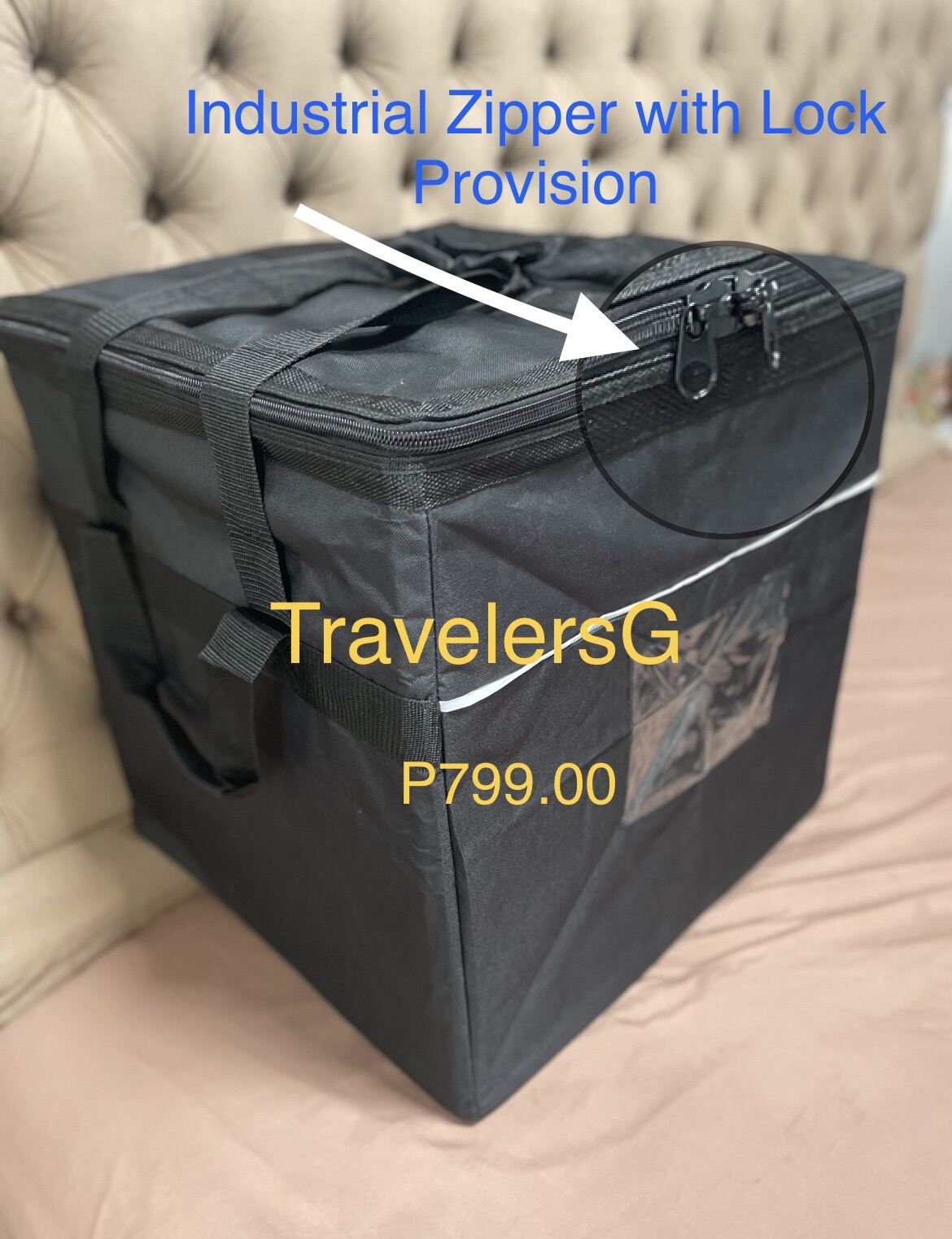 Balikbayan Box Cover Heavy Duty Bag Black 20x20x20 inches | Lazada PH