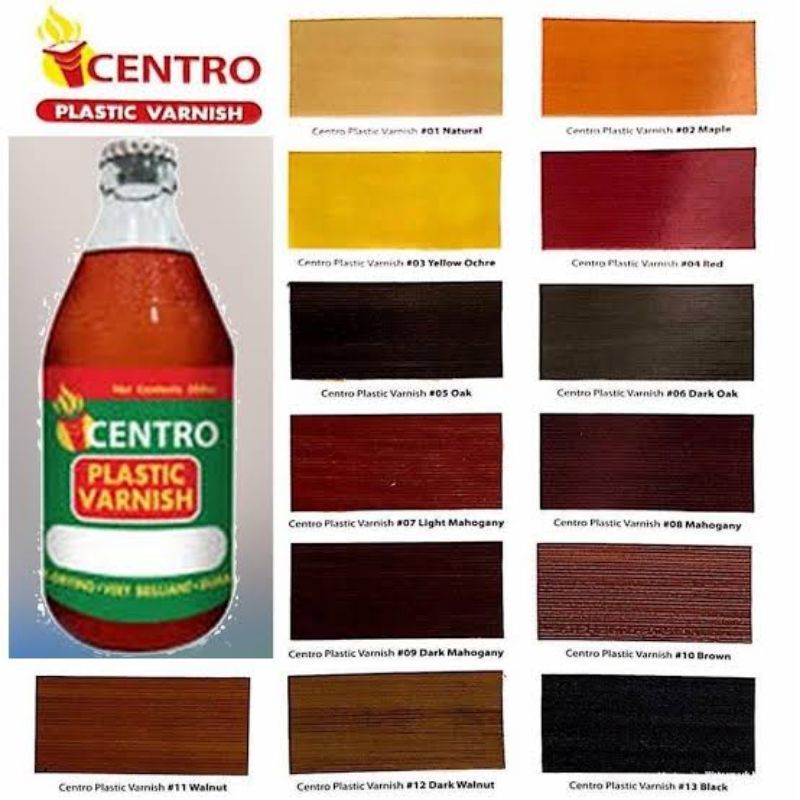 Centro Plastic Varnish 24 Bottle Max Per Order Lazada Ph