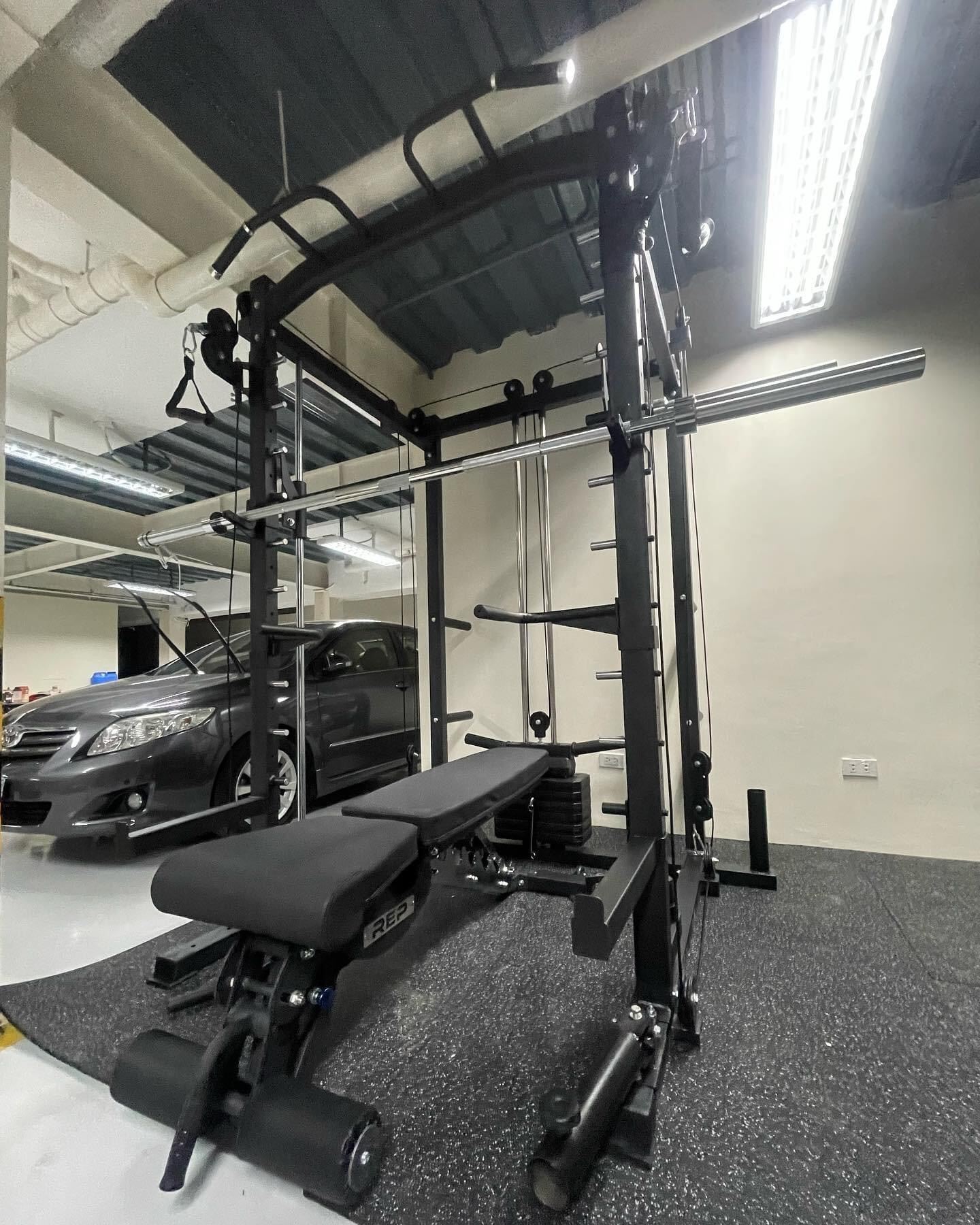 Commercial Grade Smith Machine Home Gym V5 w/ 60KG Weight Stack | Lazada PH