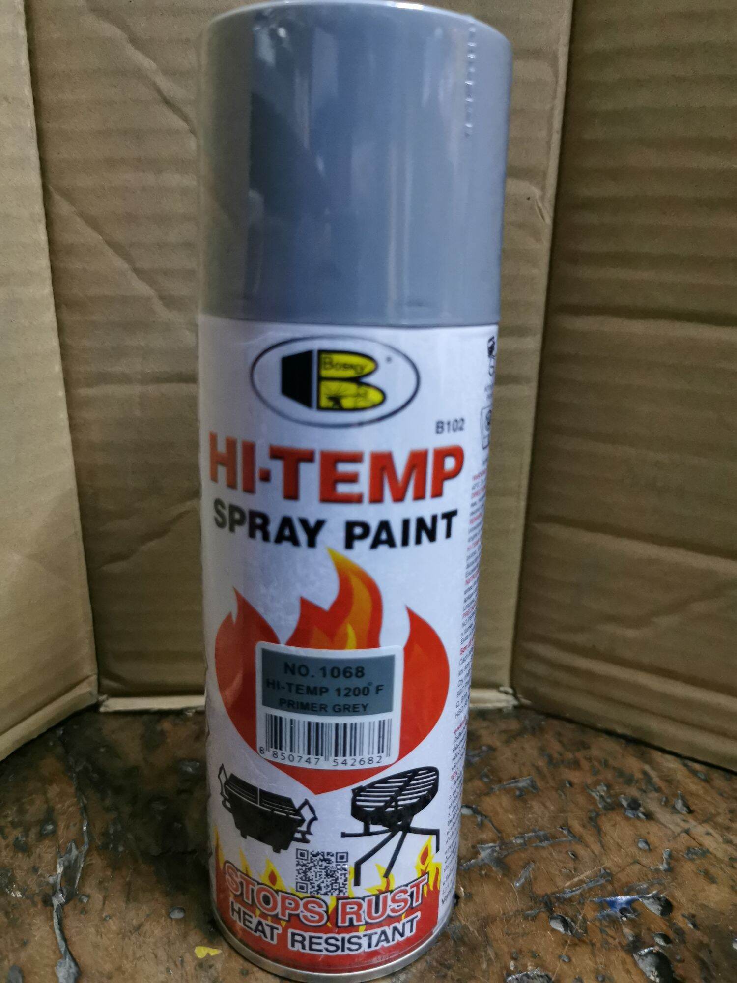 Bosny Hi Temp Primer Grey 1200F | Lazada PH