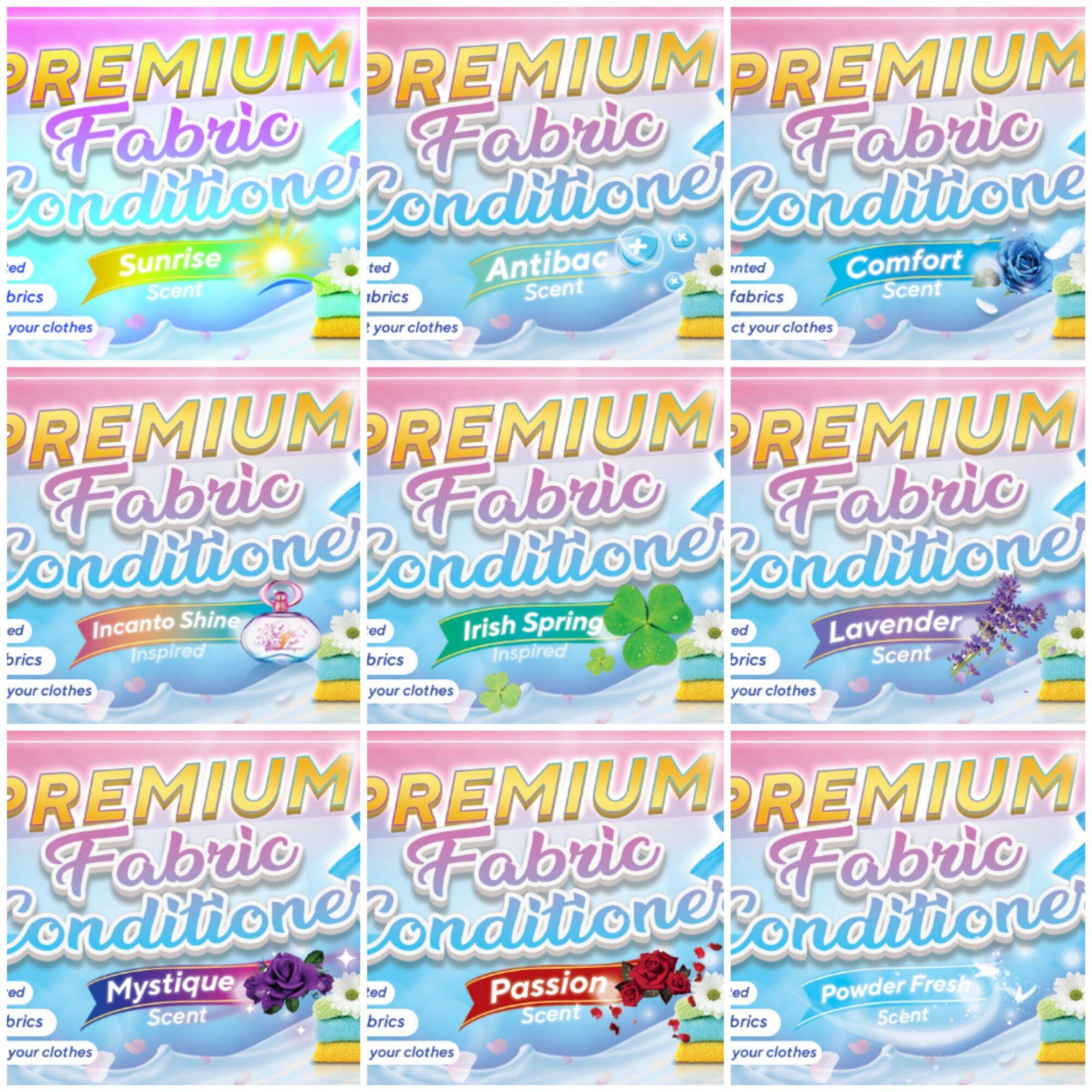 sticker label for premium fabcon | Lazada PH