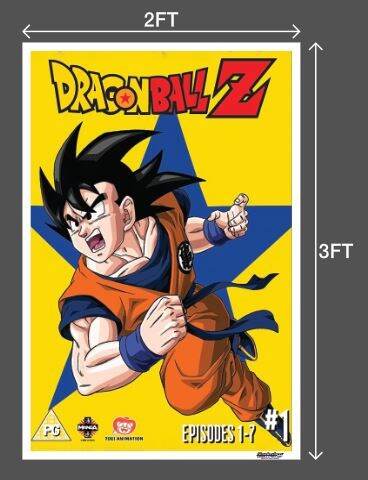 DRAGONBALL Z TARPAULIN POSTER 2X3FT | Lazada PH