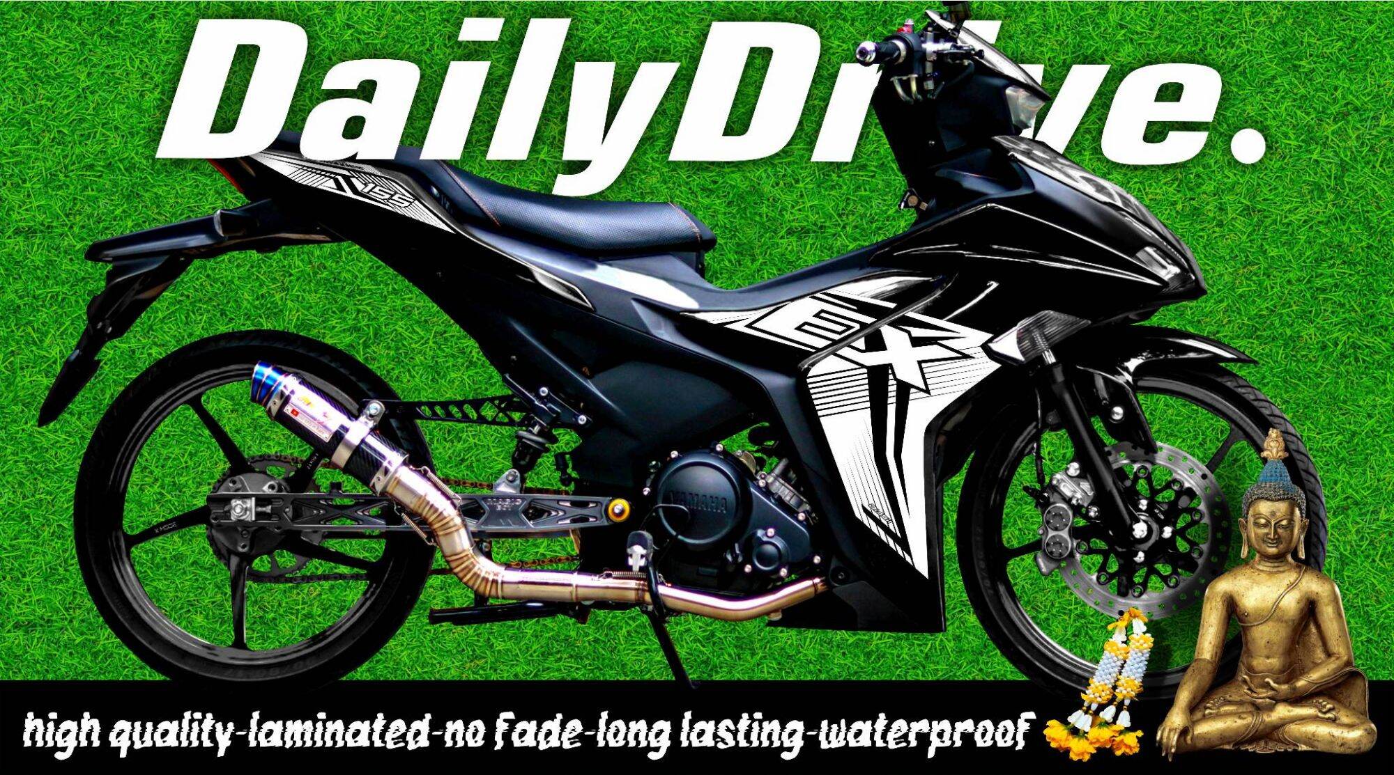 Yamaha Sniper 155 Decal Sticker Stock Size Malaysian Design | Lazada PH