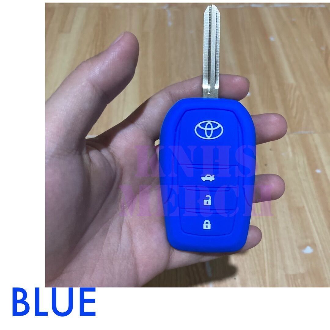 Modified Flip Key Silicone Key Cover for Toyota Wigo, Avanza, Vios 2nd ...