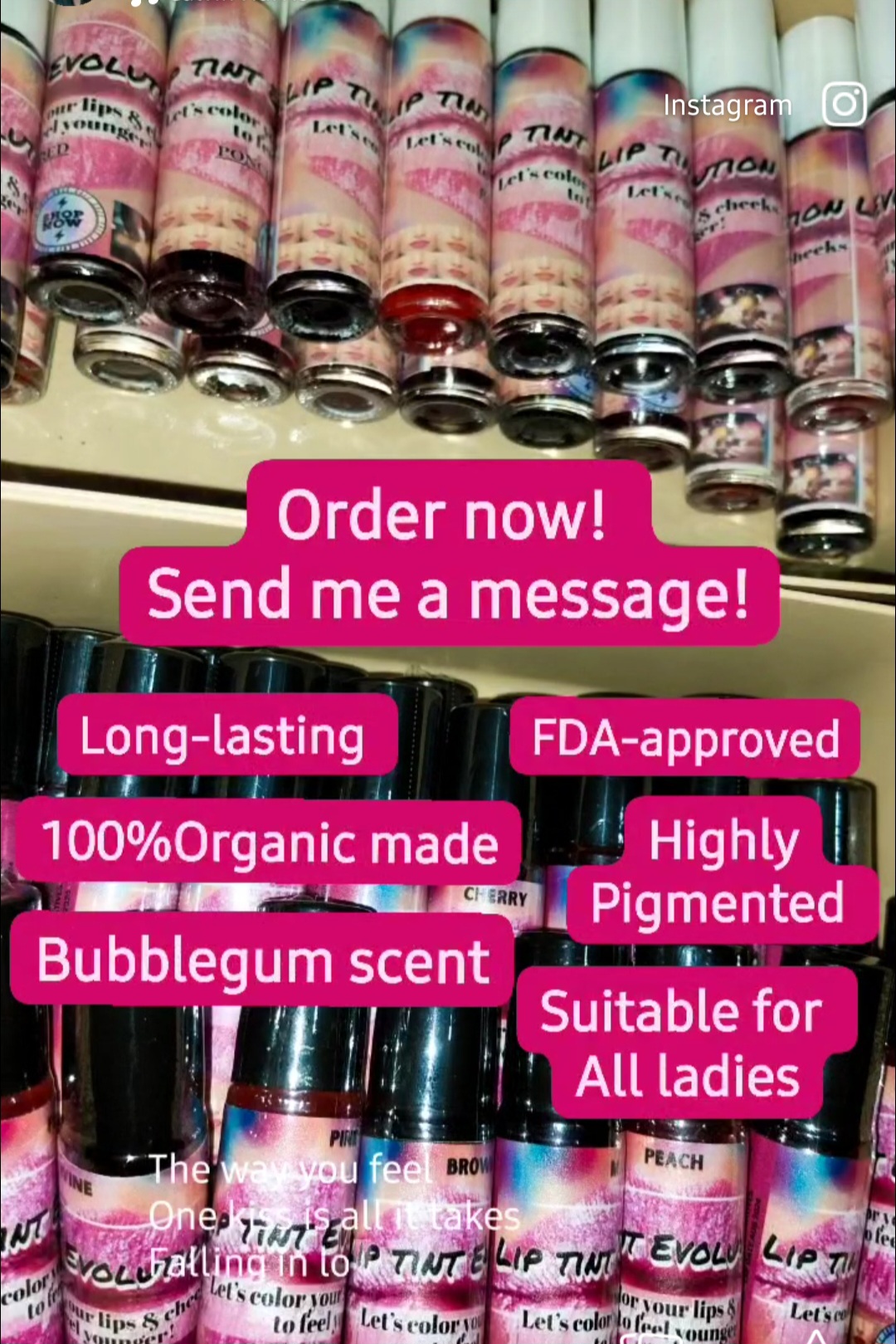 lIP TINT EVOLUTION (LIP TINT FOR YOUR CHEEKS AND LIPS) | Lazada PH