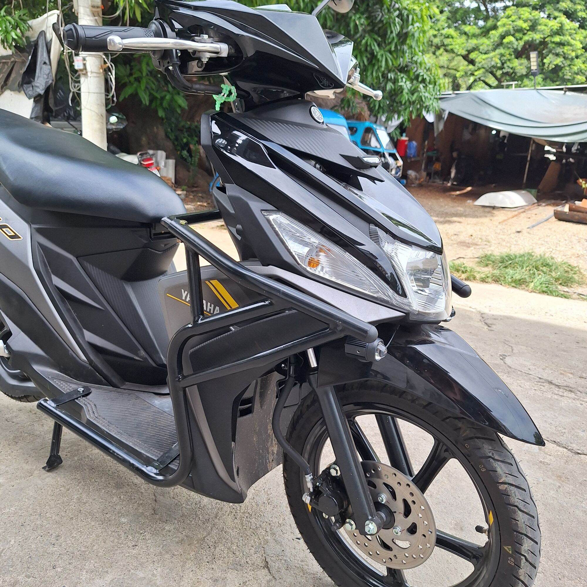 YAMAHA MIO I 125s - CRASHGUARD HALF DESIGN (POWDER COATED) | Lazada PH