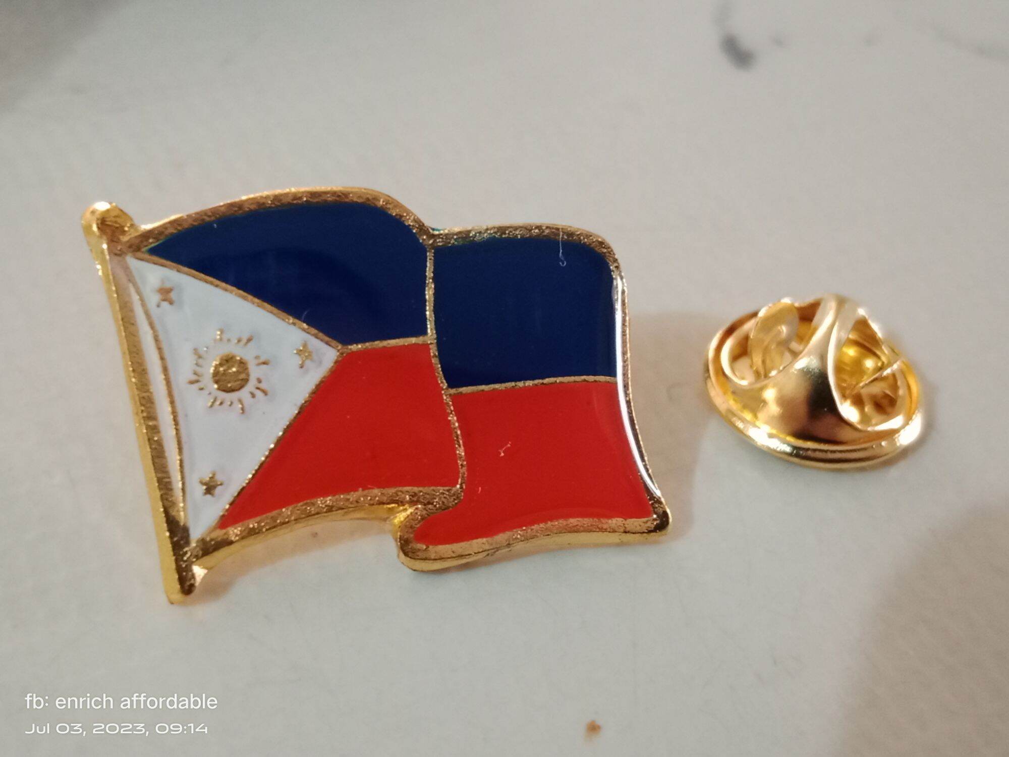 PHILIPPINE FLAG PIN FOR FORMAL OCCASION | Lazada PH