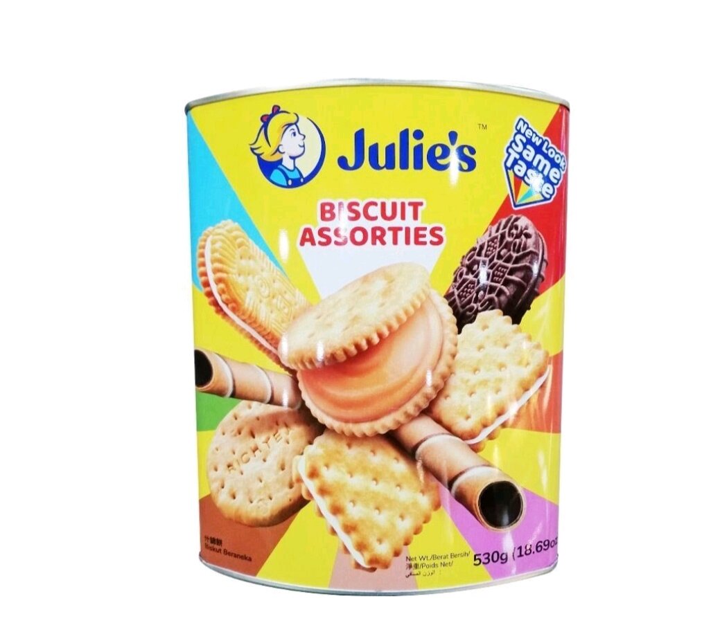 Julie's Assorted Biscuit Tin 530g | Lazada PH