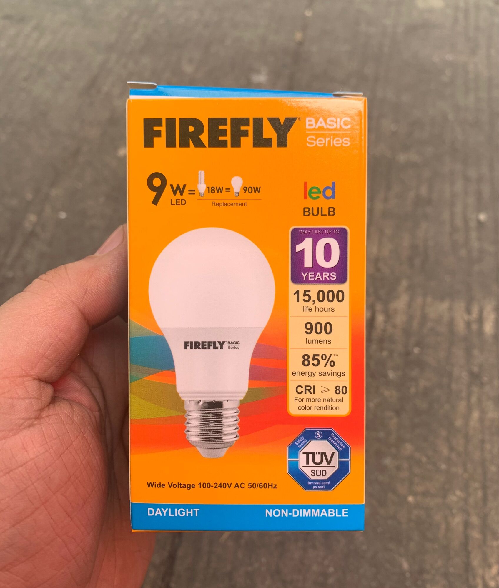 FIrefly LED Bulb 9 Watts [ Daylight ] | Lazada PH
