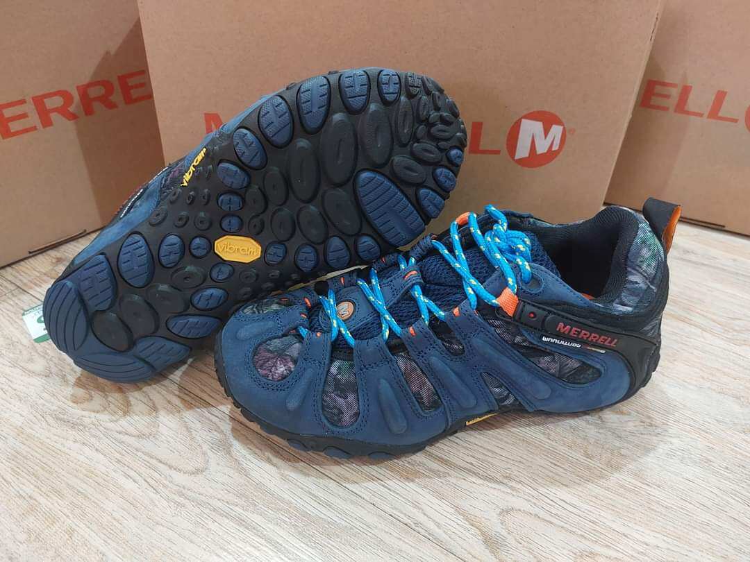 Merrell blue open lace for men | Lazada PH