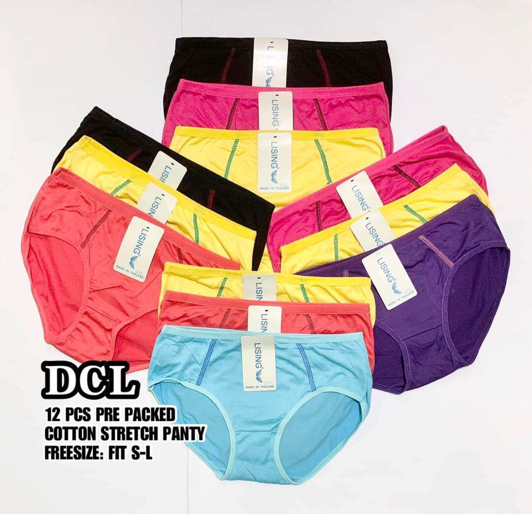 Cotton Stretch Panty S L 12pcs Set Lazada Ph
