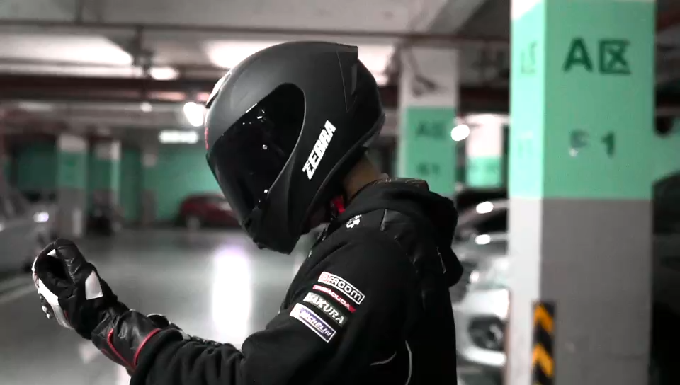 ZEBRA 152 Motorcycle Helmets Full Face Motor Helmet Single Visor ...