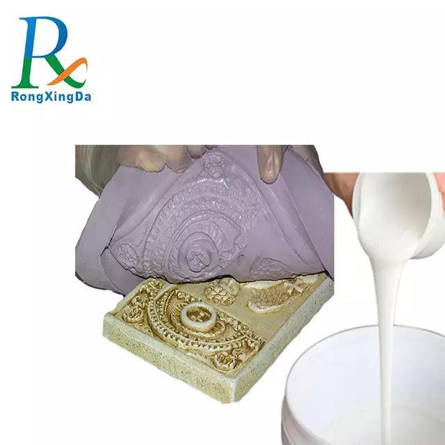 1kg RTV-2 Liquid molding Silicone Rubber moulds raw material tin cured ...