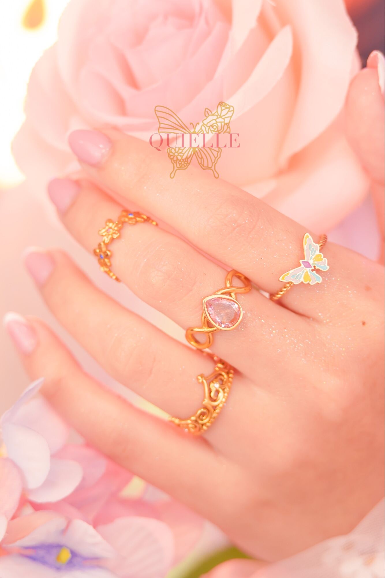 QUIELLE BARBIE INSPIRED RINGS | Lazada PH