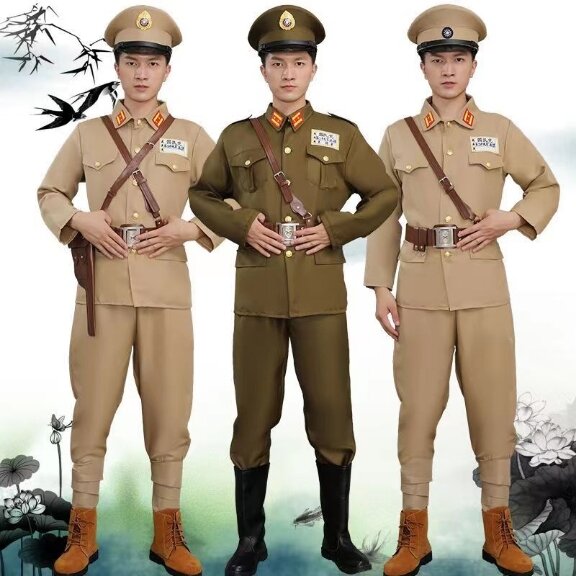 Volunteer Army Clothes Anti-American Aid Korea 49-Style 50-Style PLA ...