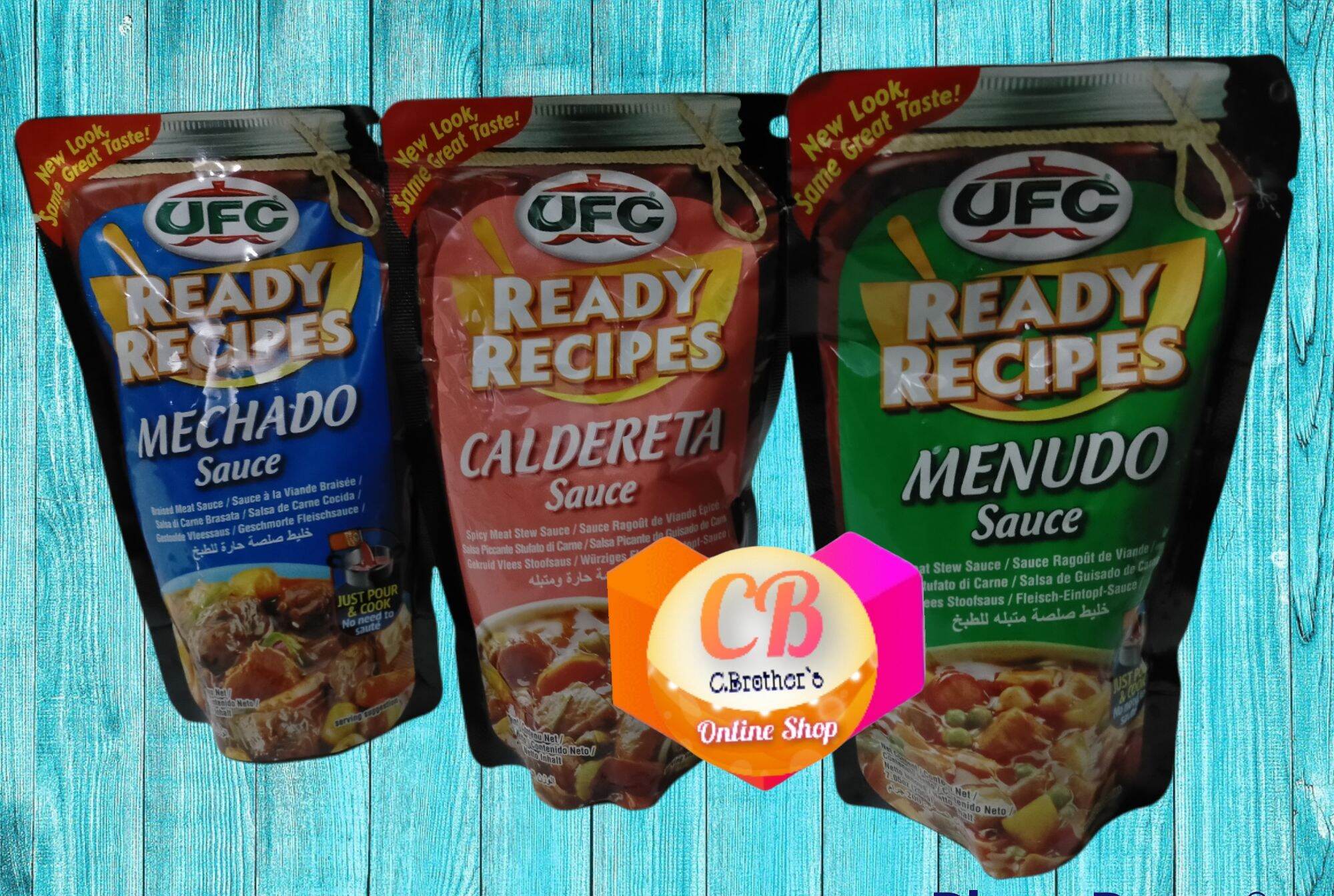 UFC ready recipes Mechado,Caldereta,Menudo Sauce 200g | Lazada PH