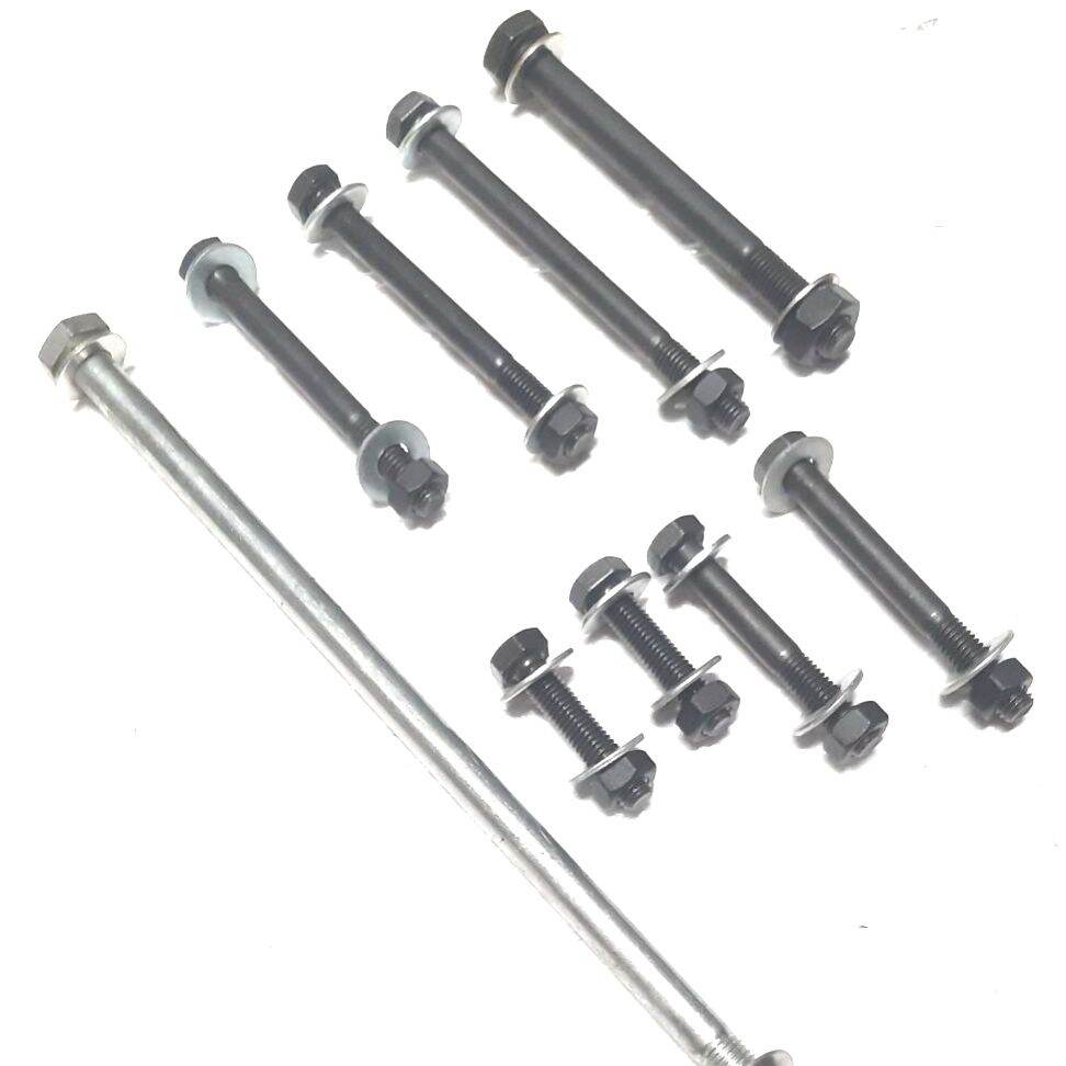 HONDA XR200, XLR200 ENGINE SUPPORT BOLT/S SET (HI-TENSILE BOLTS FOR ...
