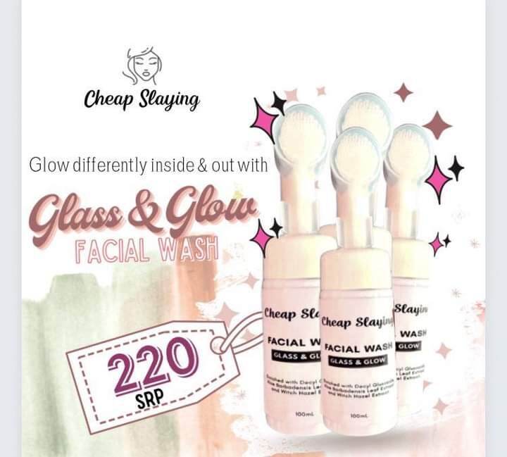 Facial Wash Glass and Glow Cheap Slaying | Lazada PH