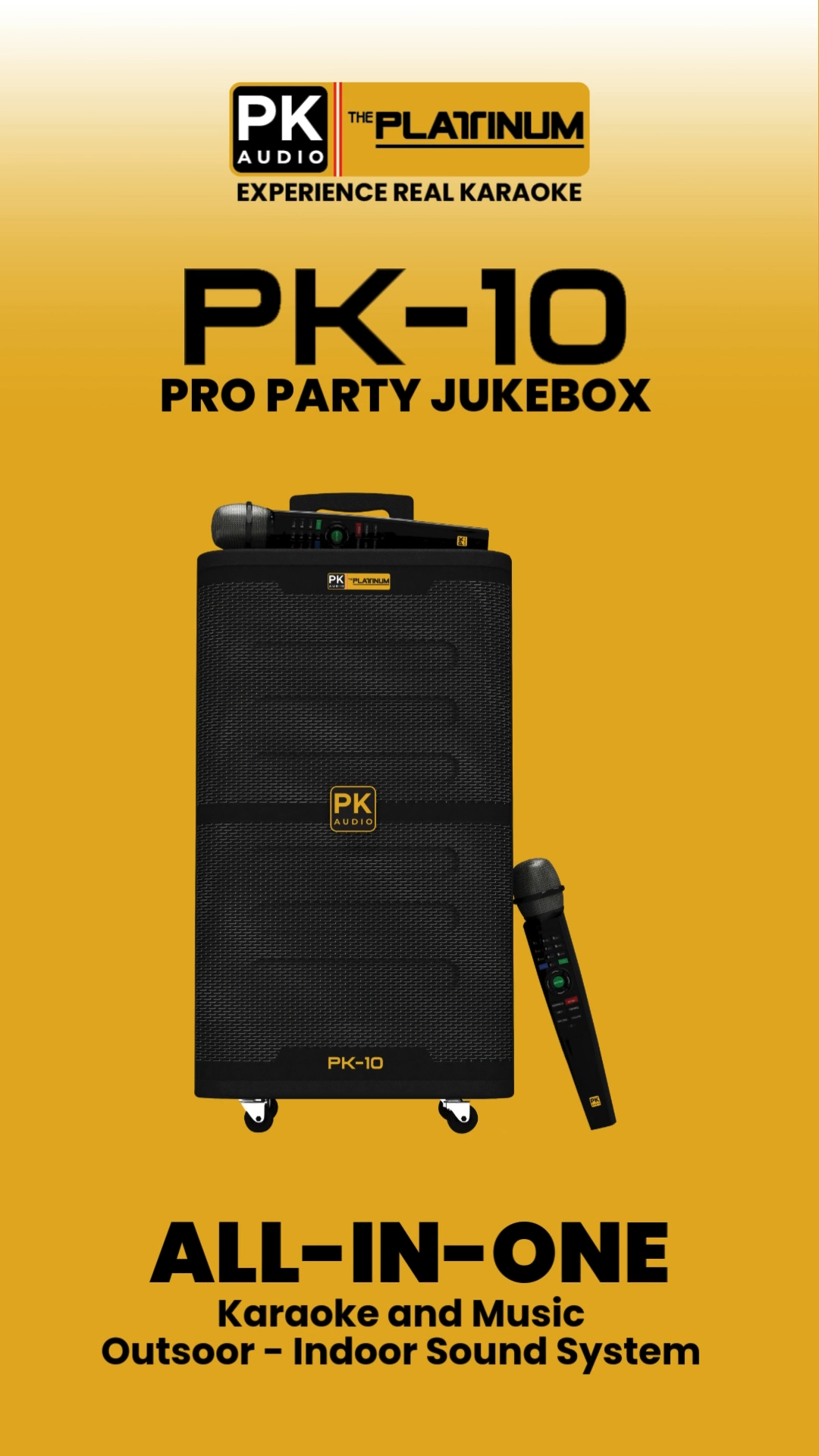 Platinum Karaoke PK10 PRO Party Jukebox Bluetooth Speaker | Lazada PH