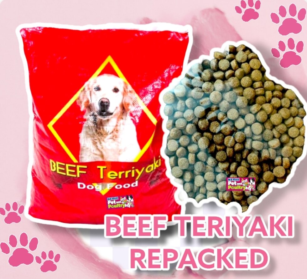 Beef teriyaki dog food All life Stages 1 Kg REPACKED | Lazada PH