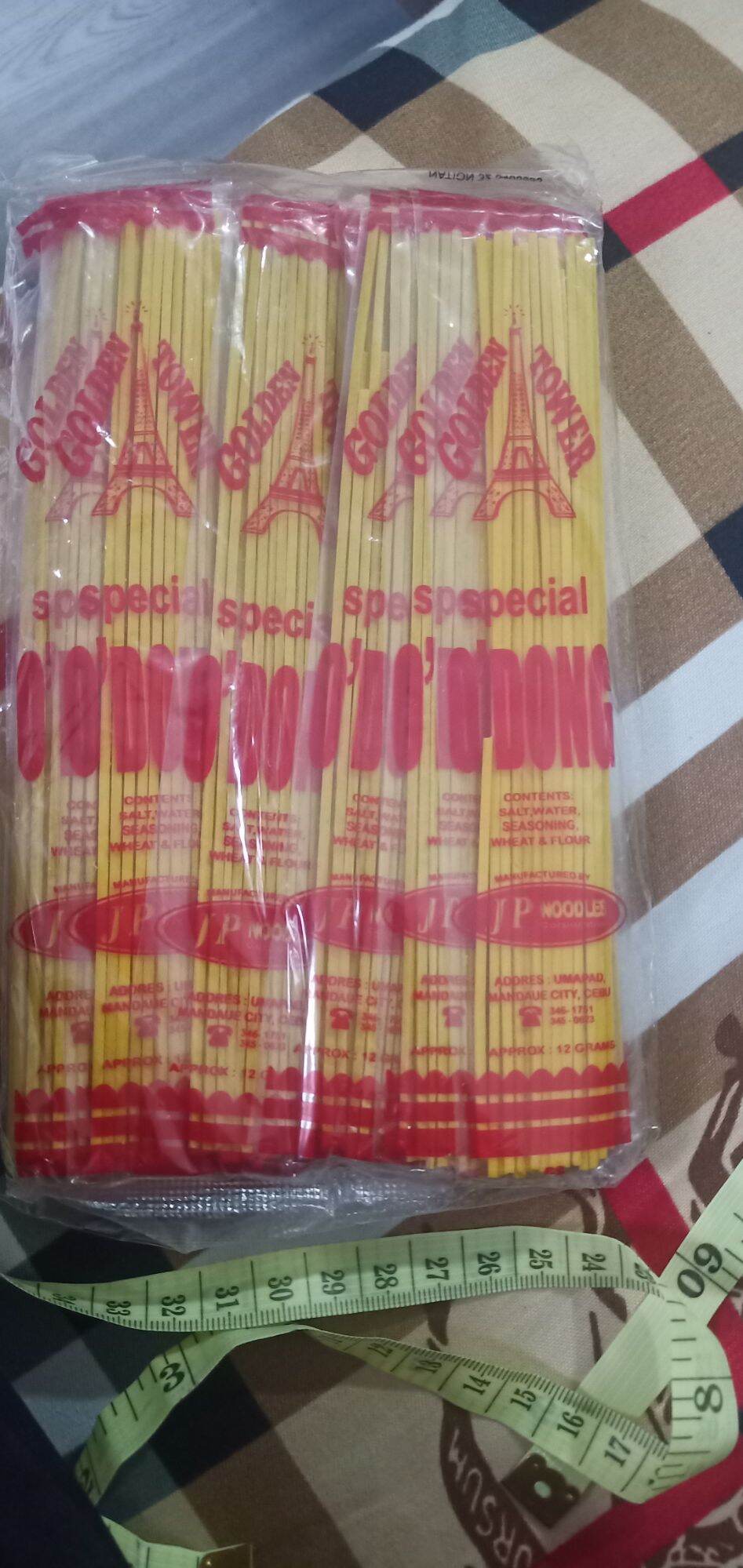 Golden Tower Special Odong 1 pack x12 x12g " best from Cebu | Lazada PH