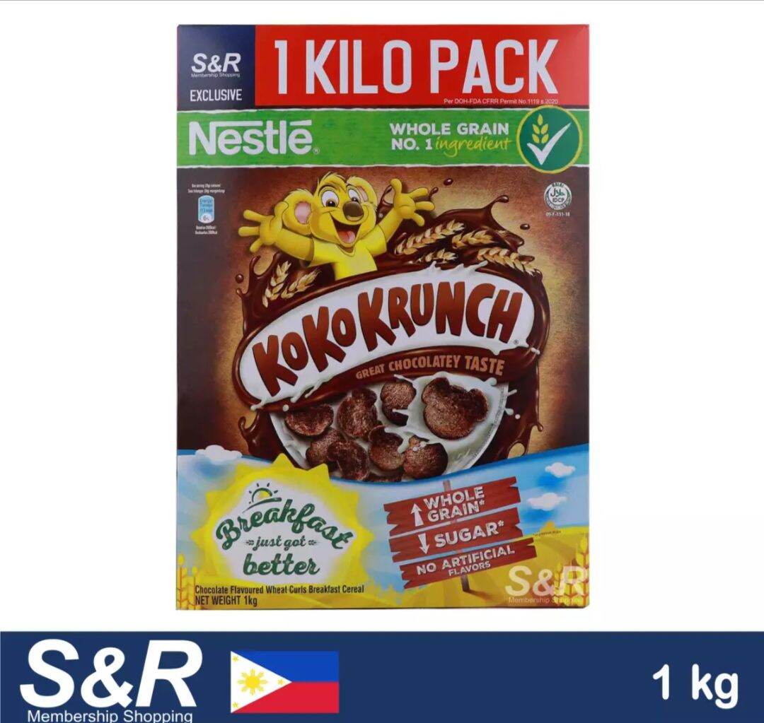 Koko Krunch Whole Grain Chocolate Cereal 1kg | Lazada PH